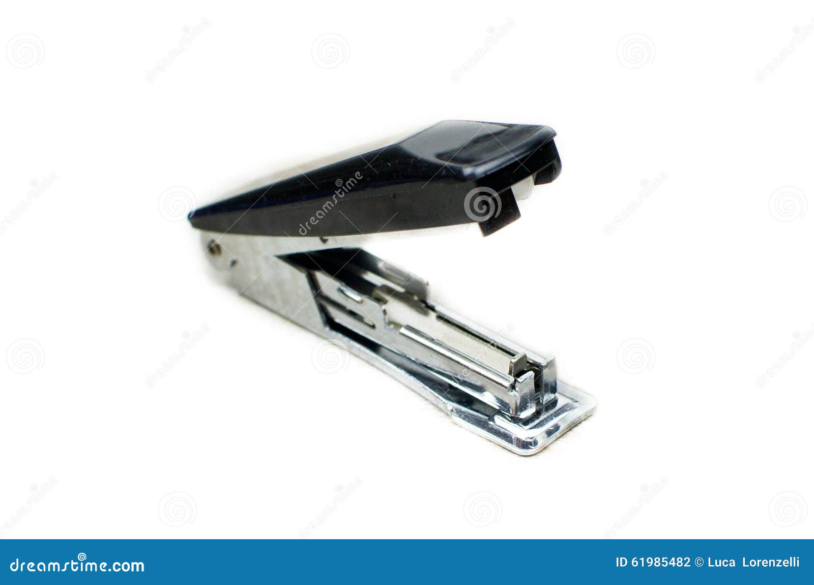 Little black stapler stock photo. Image of stapler, punching - 61985482
