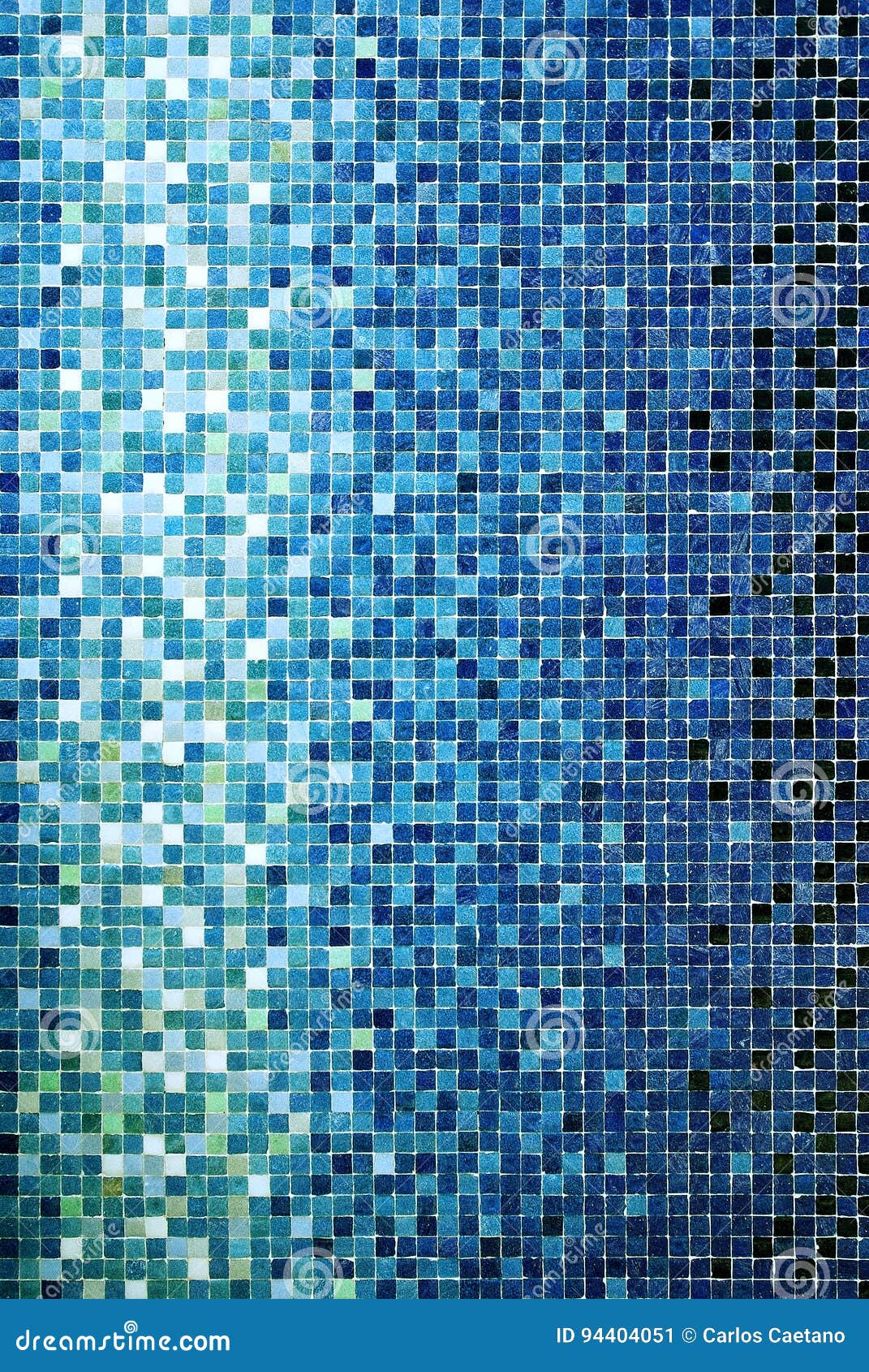 Little Blue Tiles stock image. Image of gradient, ceramic - 94404051