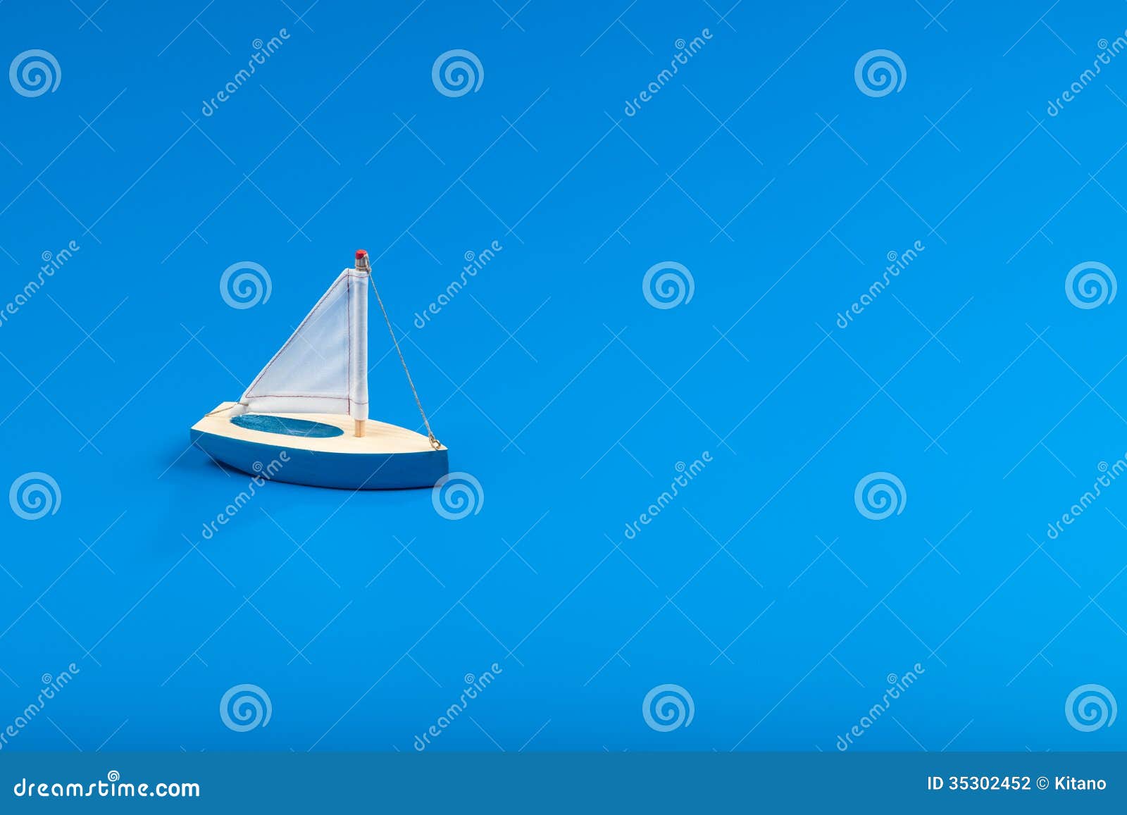 Little blue toy boat stock photo. Image of fragility - 35302452