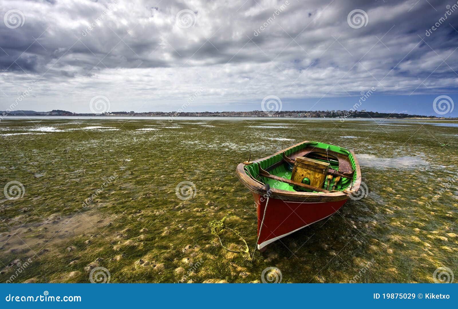 Little boat lonly stock image. Image of watercraft, small - 19875029