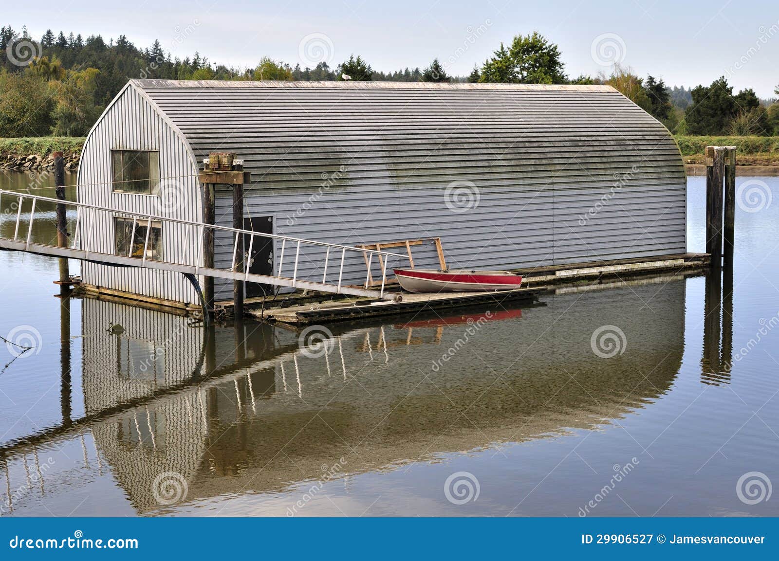Little Boat Outside Floating House Photos - Free & Royalty-Free Stock ...