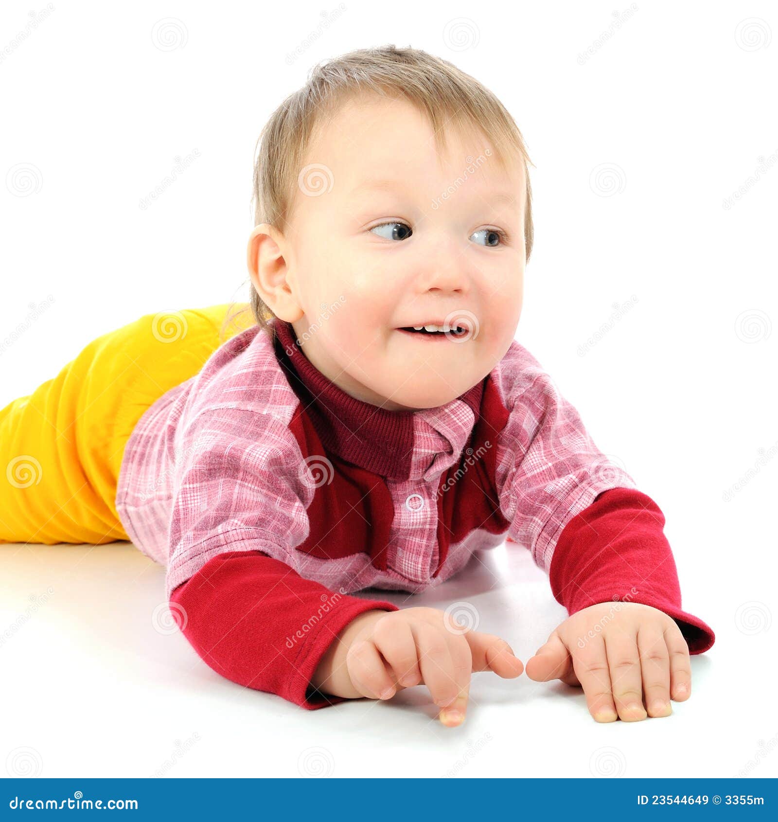 The little boy. stock image. Image of happy, human, preschool - 23544649