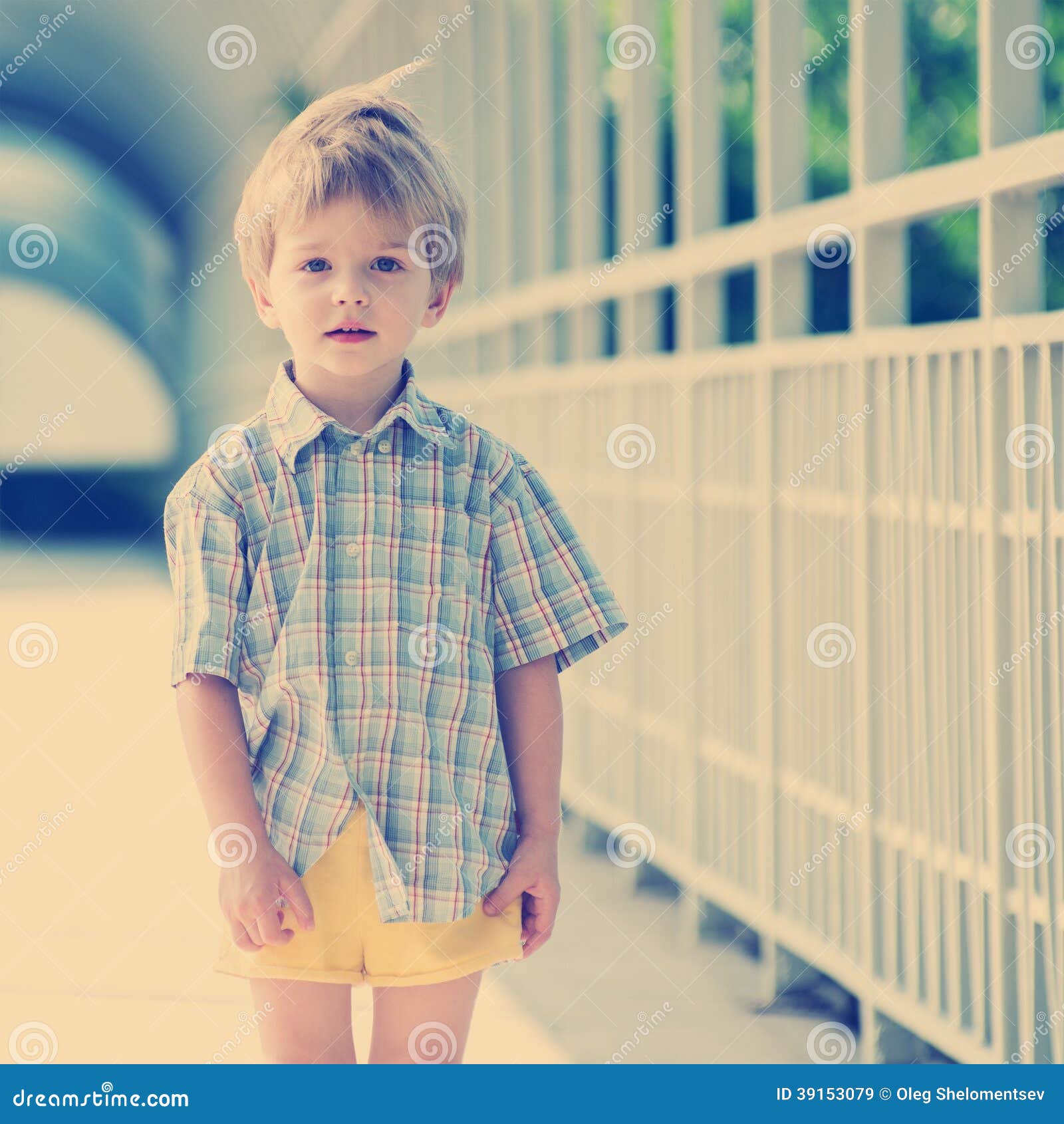 Little boy alone stock image. Image of beautiful, handsome - 39153079