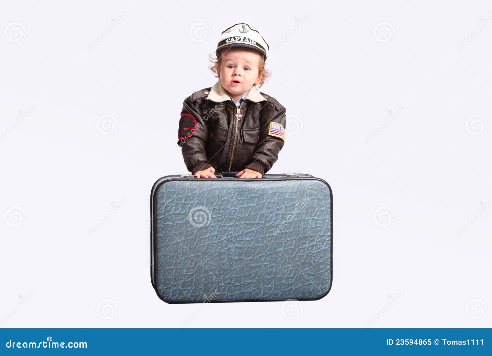 Little boy as a pilot stock image. Image of child, small - 23594865