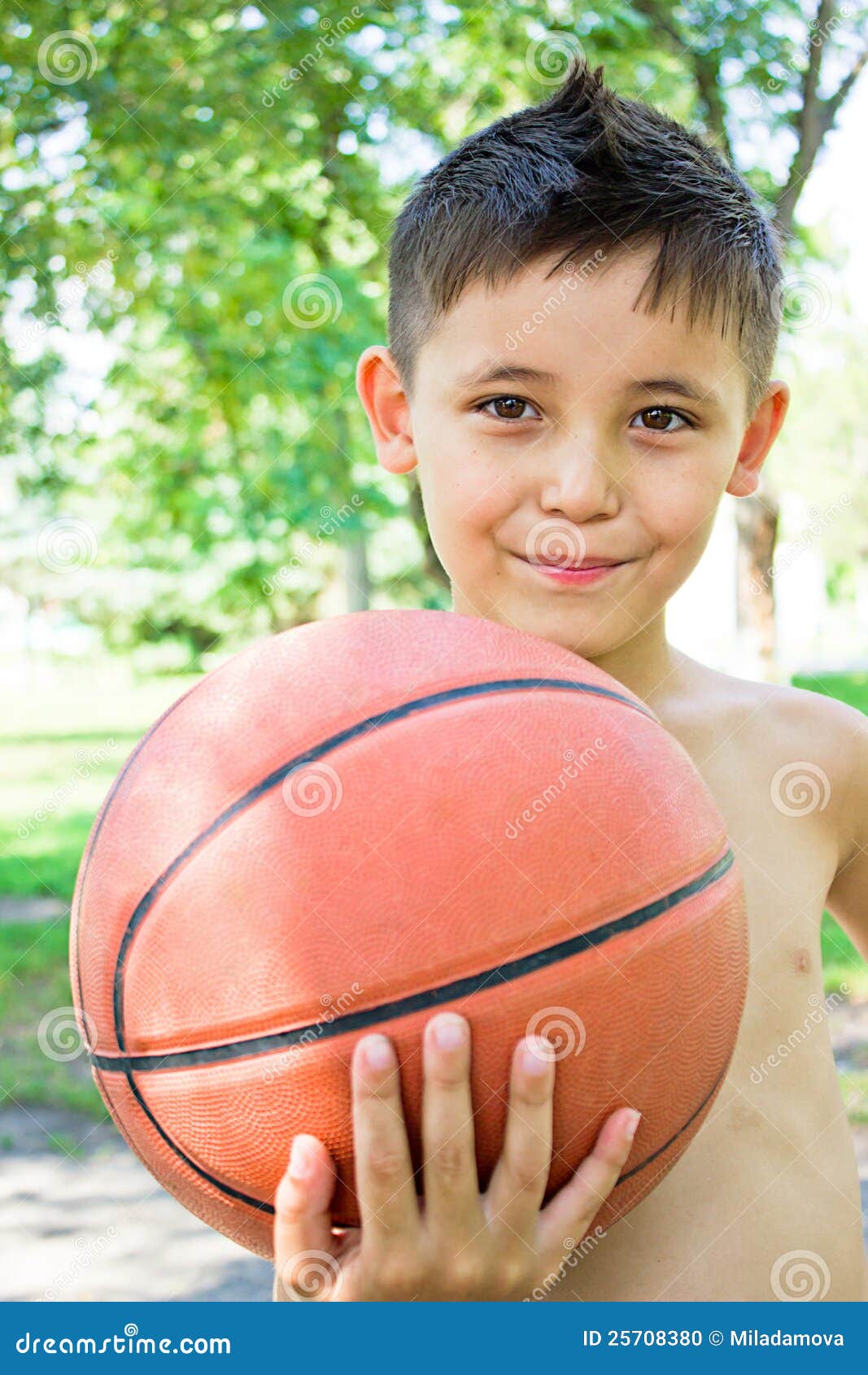 Little Boy with Ball in His Hands Stock Photo - Image of play, camera ...
