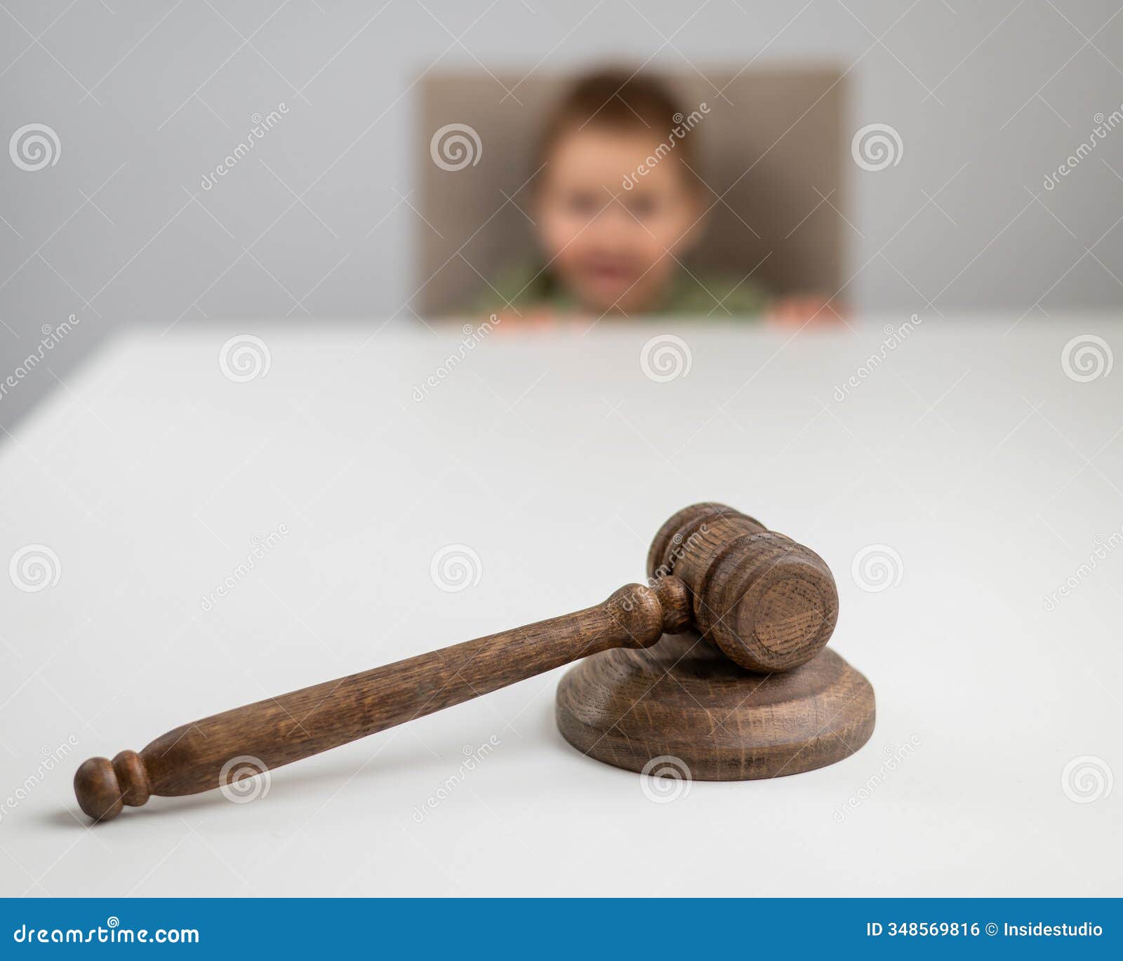 Little Boy Behind Judge S Gavel. Stock Photo - Image of custody ... Little Boy Behind Judge S Gavel. Stock Photo - Image of custody ...