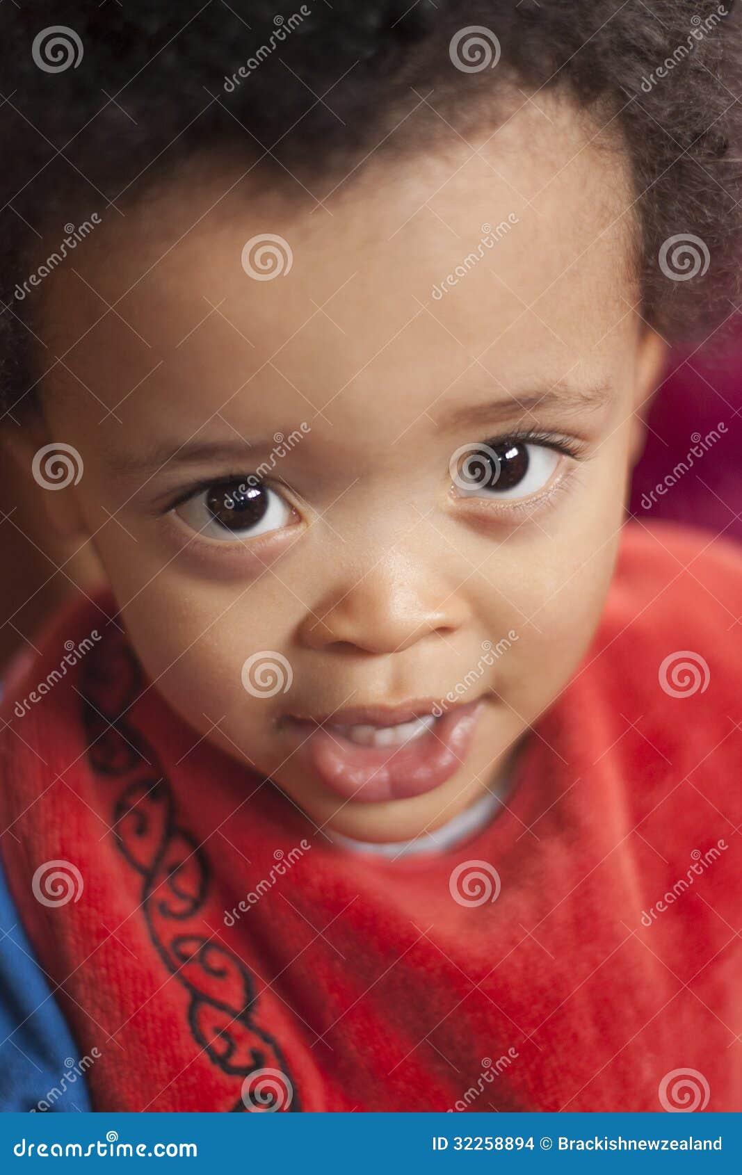 Little boy with bib stock photo. Image of cute, beauty - 32258894