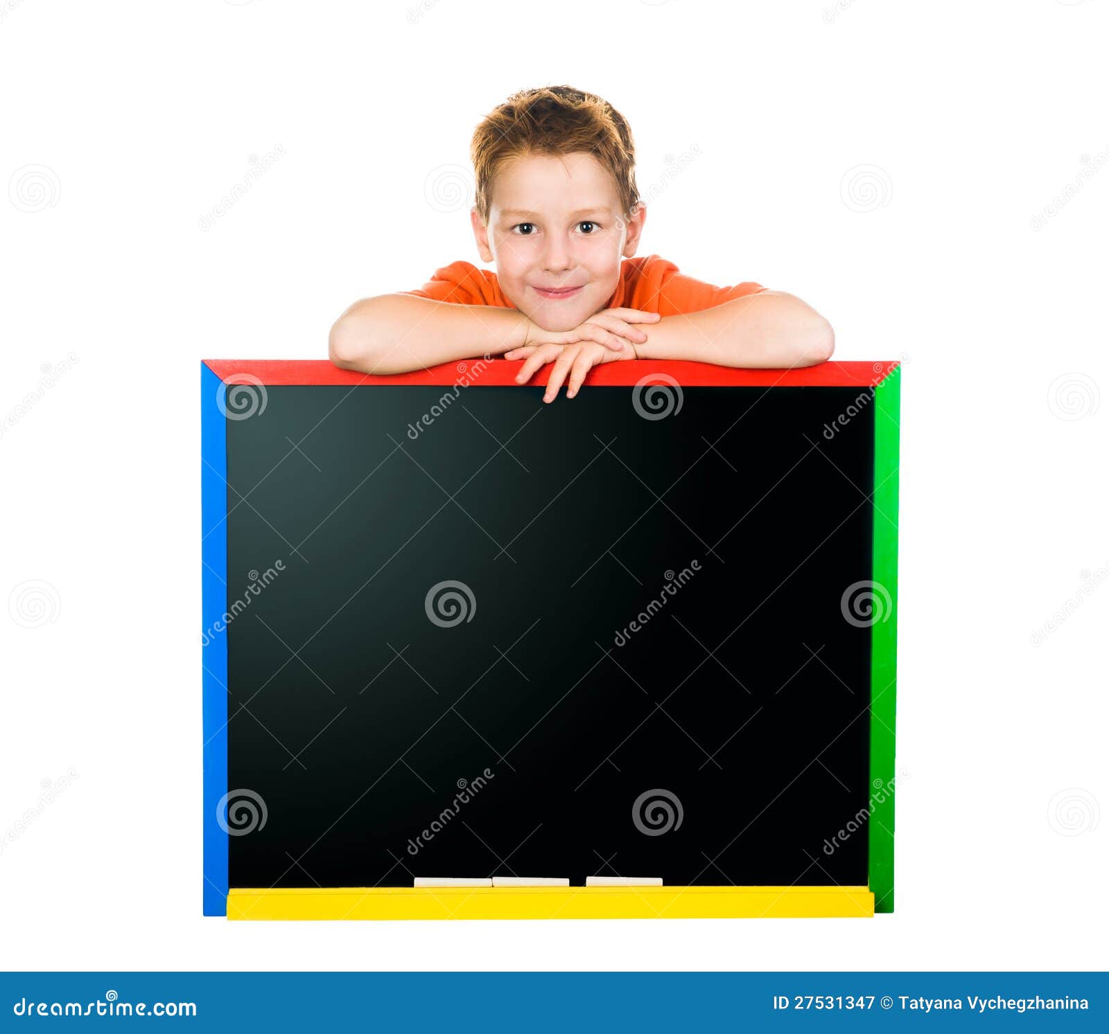 Little boy with a board stock image. Image of childhood - 27531347