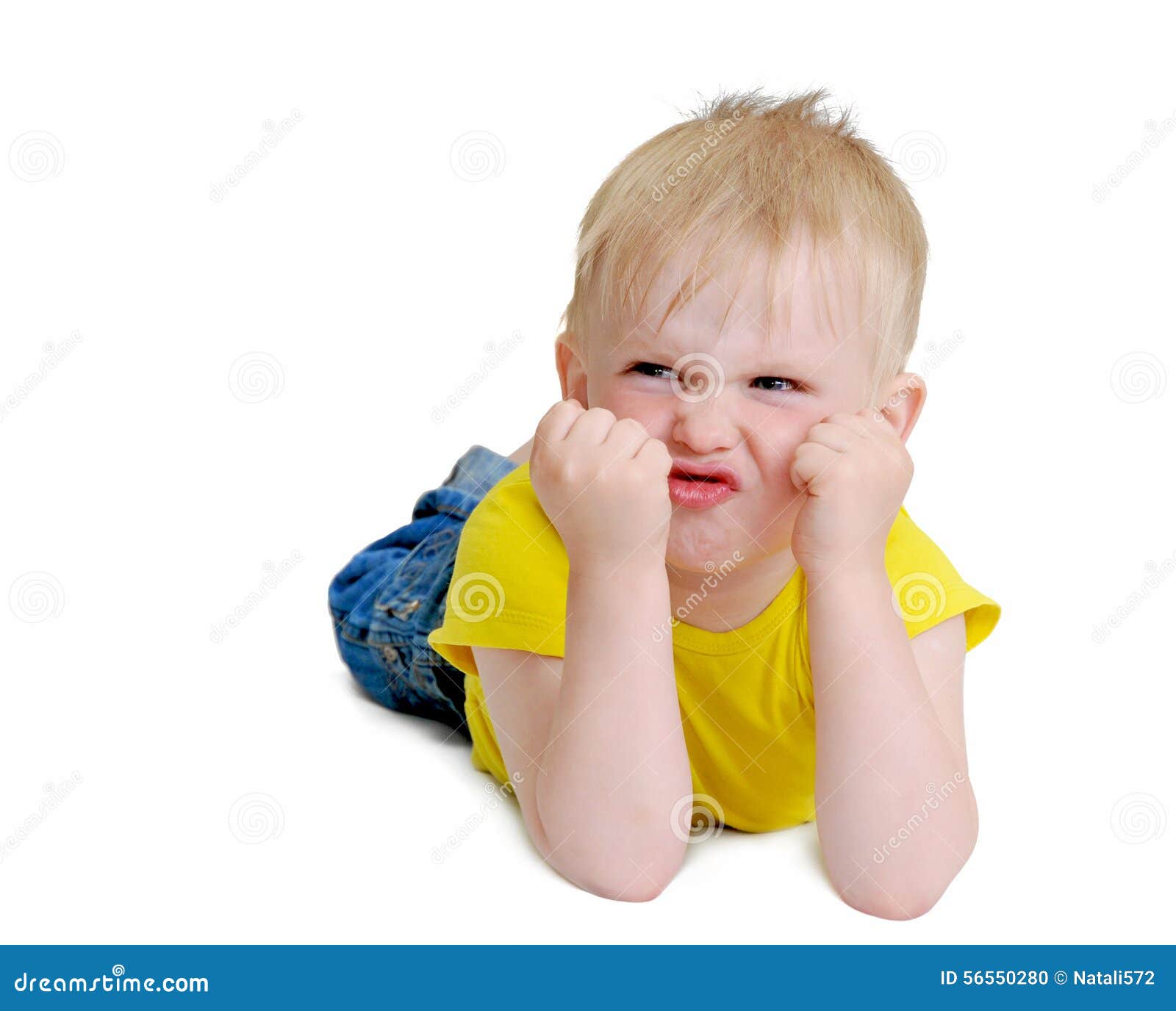 Little Boy Builds Funny Faces Stock Photos - Free & Royalty-Free Stock ...