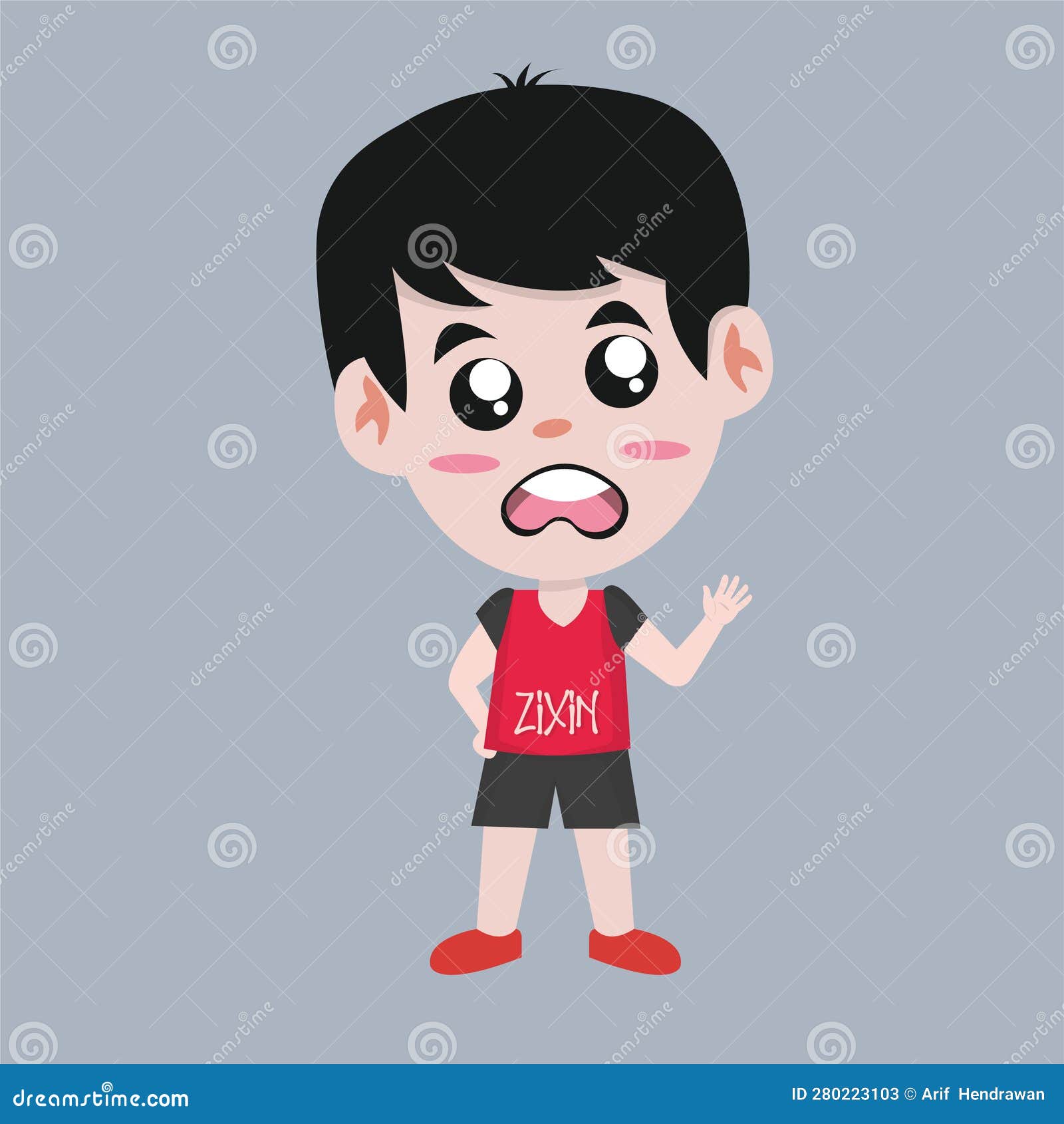 Little boy characters stock vector. Illustration of childhood - 280223103