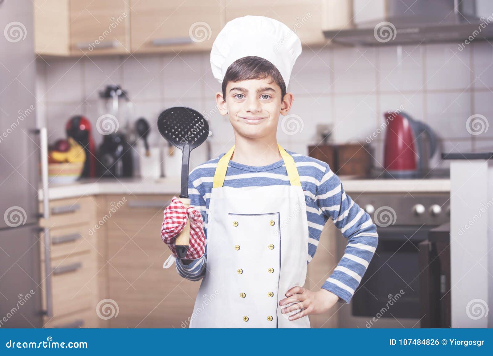 Little boy chef stock photo. Image of cooking, humor - 107484826