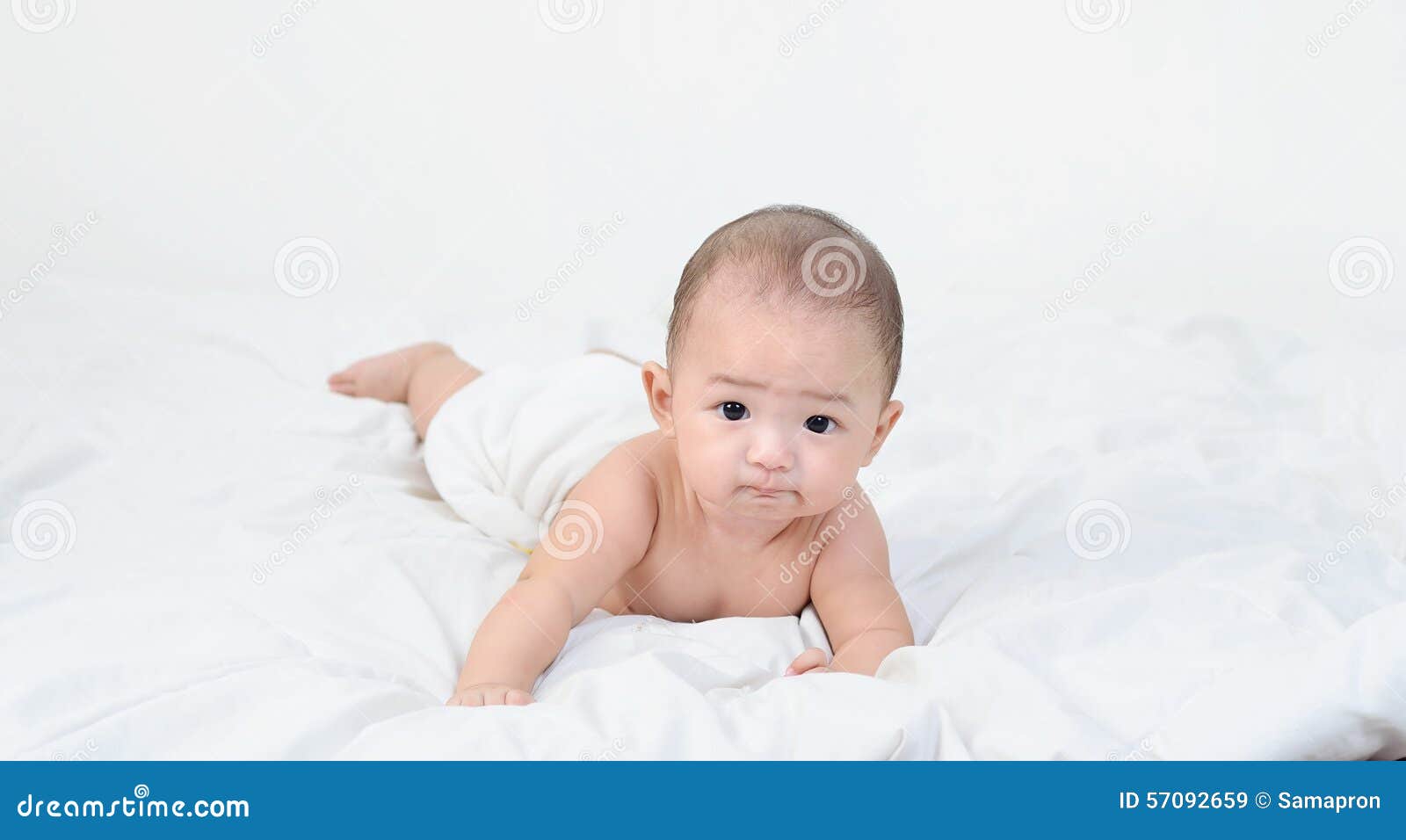 Little boy crawling stock image. Image of life, isolated - 57092659