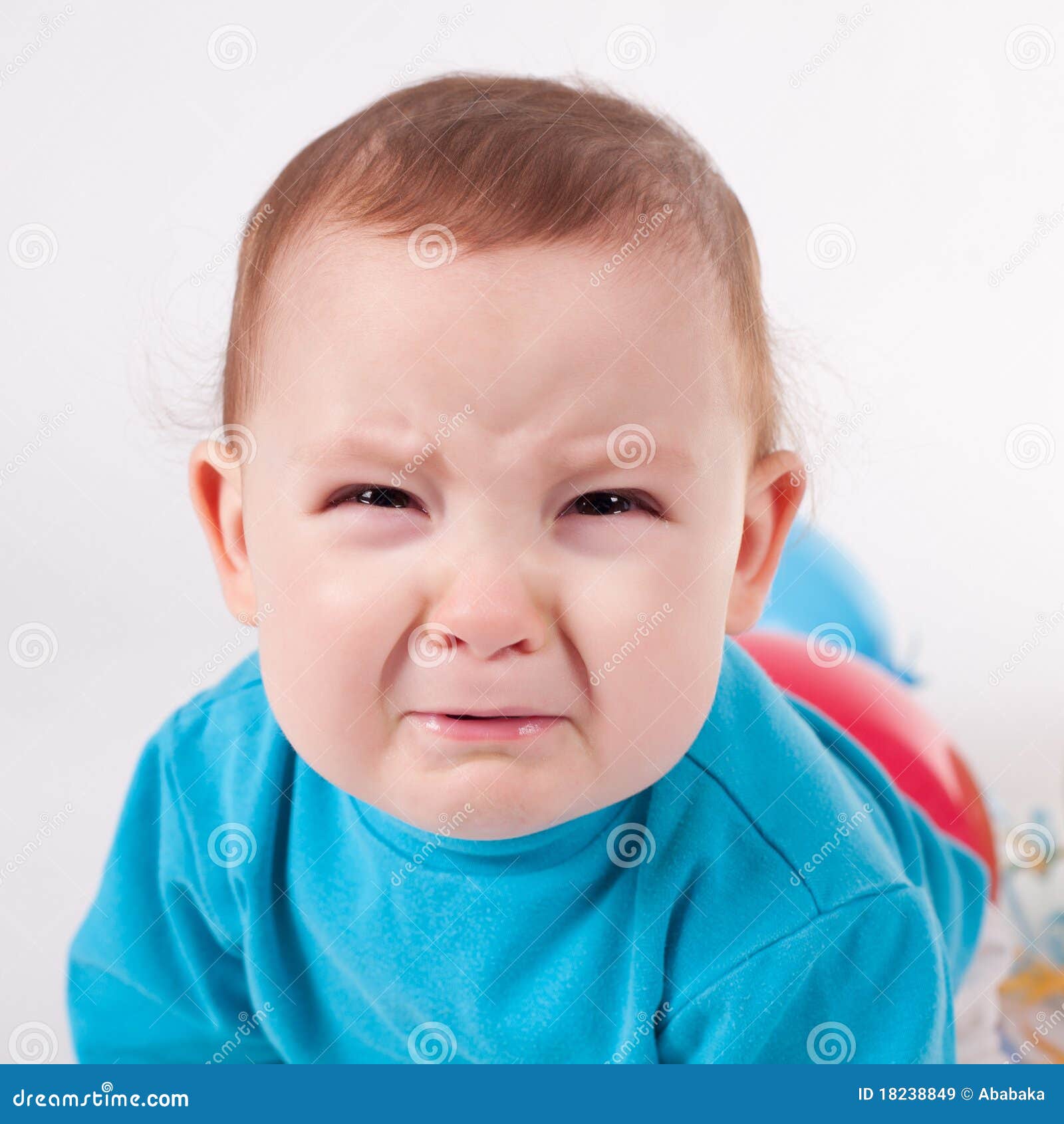 Little boy crying stock image. Image of color, baby, cute - 18238849