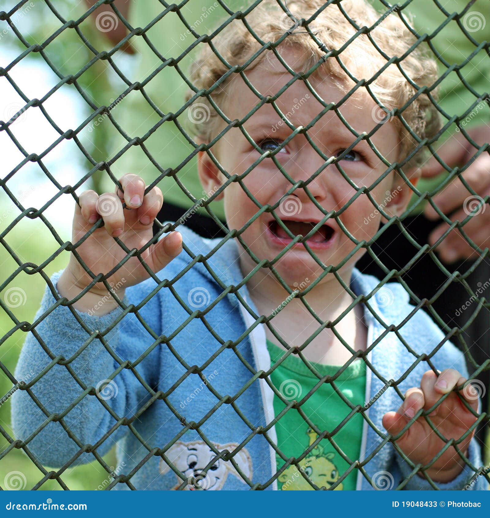 Little boy crying stock image. Image of looking, hand - 19048433