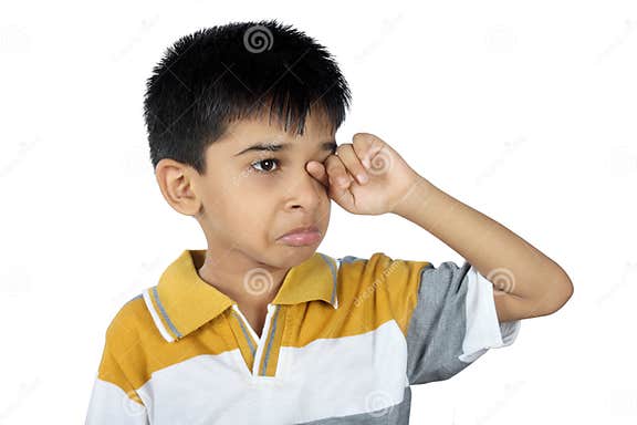 Little Boy Crying stock photo. Image of anger, frustrated - 31223006