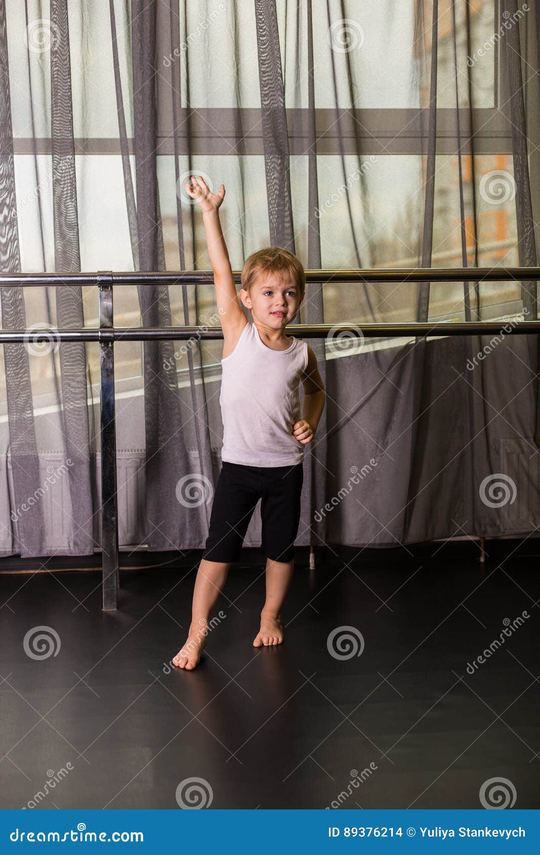 Little boy dancer stock photo. Image of active, choreography - 89376214