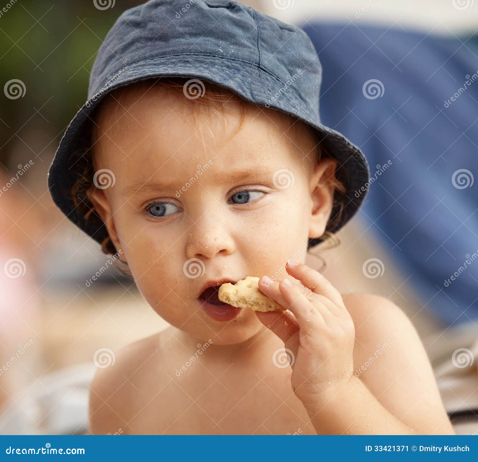 Little boy eating a cookie stock image. Image of cute - 33421371