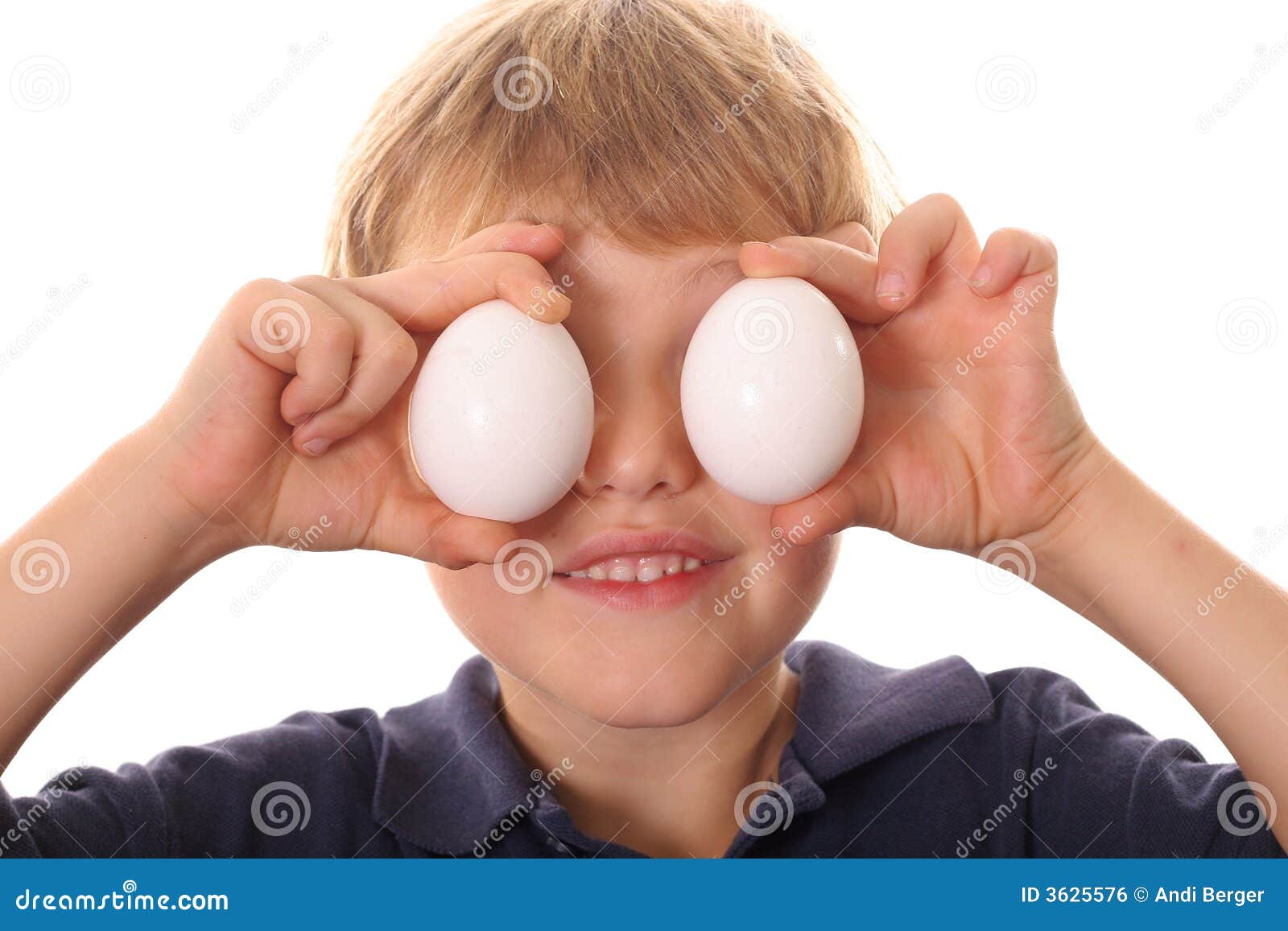 Little boy with egg eyes stock photo. Image of mess, ooze - 3625576