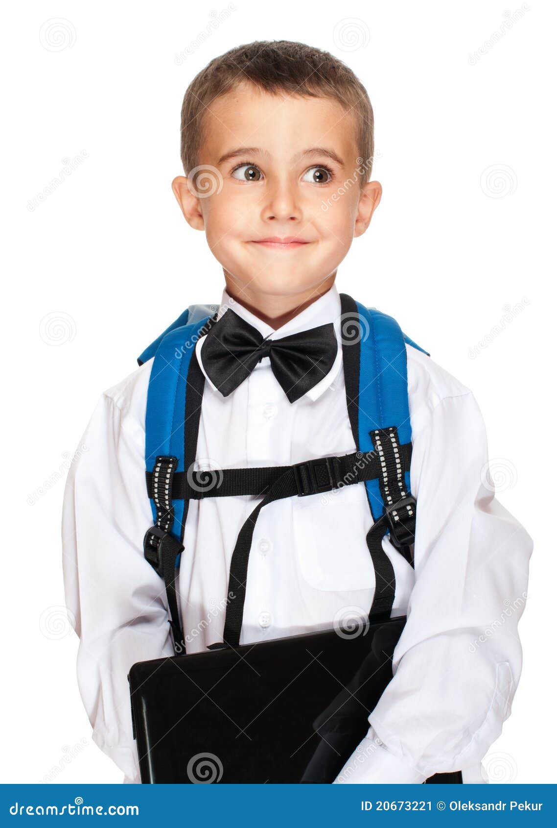 Little Boy Elementary Student Stock Image - Image of education ...