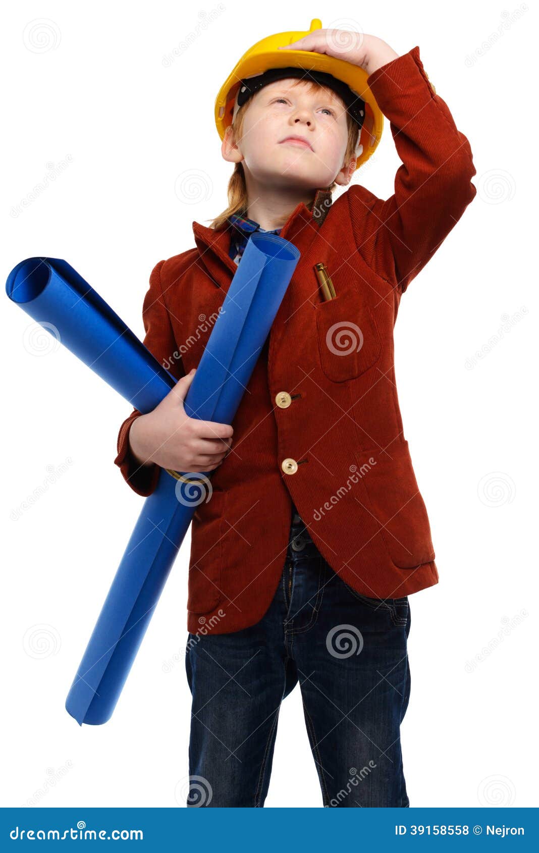 Little boy engineer stock photo. Image of profession - 39158558