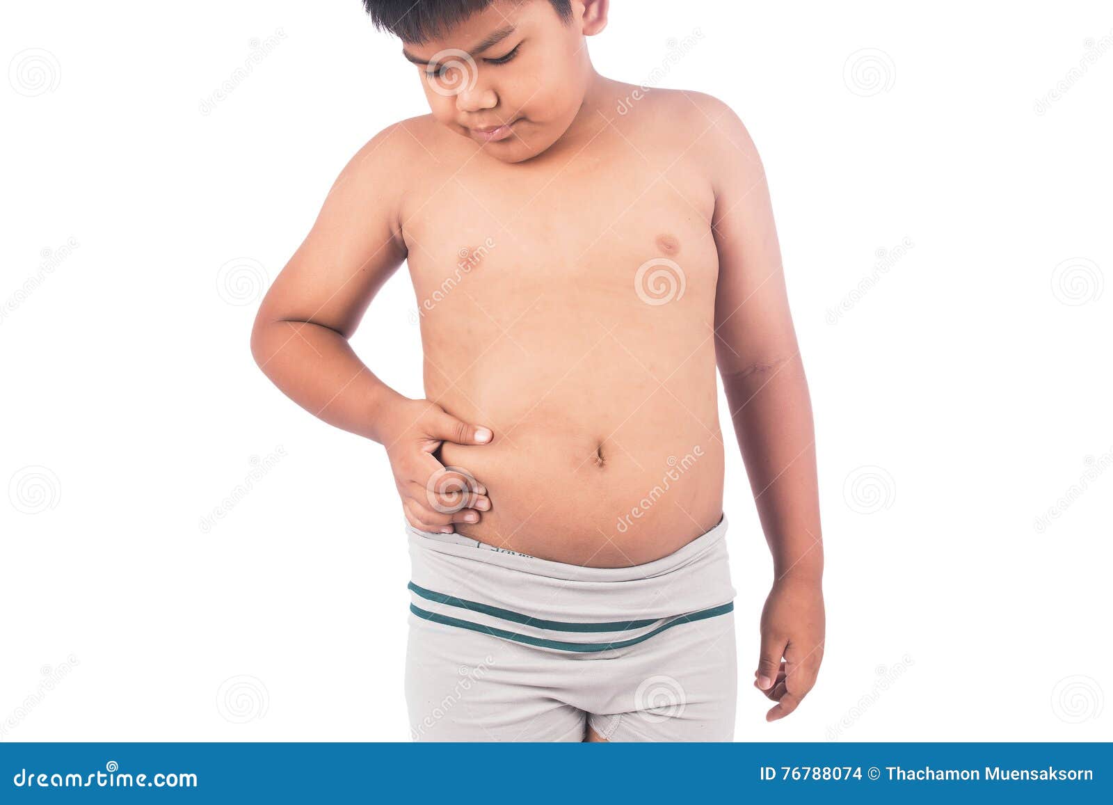 Little boy fat show belly stock photo. Image of child - 76788074