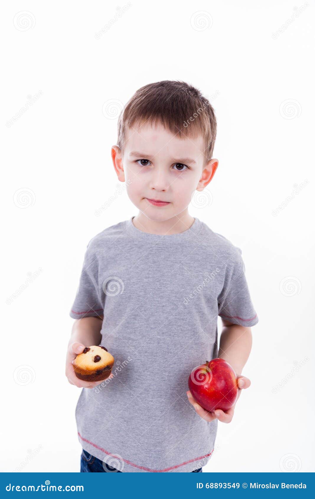 Little boy with food stock image. Image of childhood - 68893549