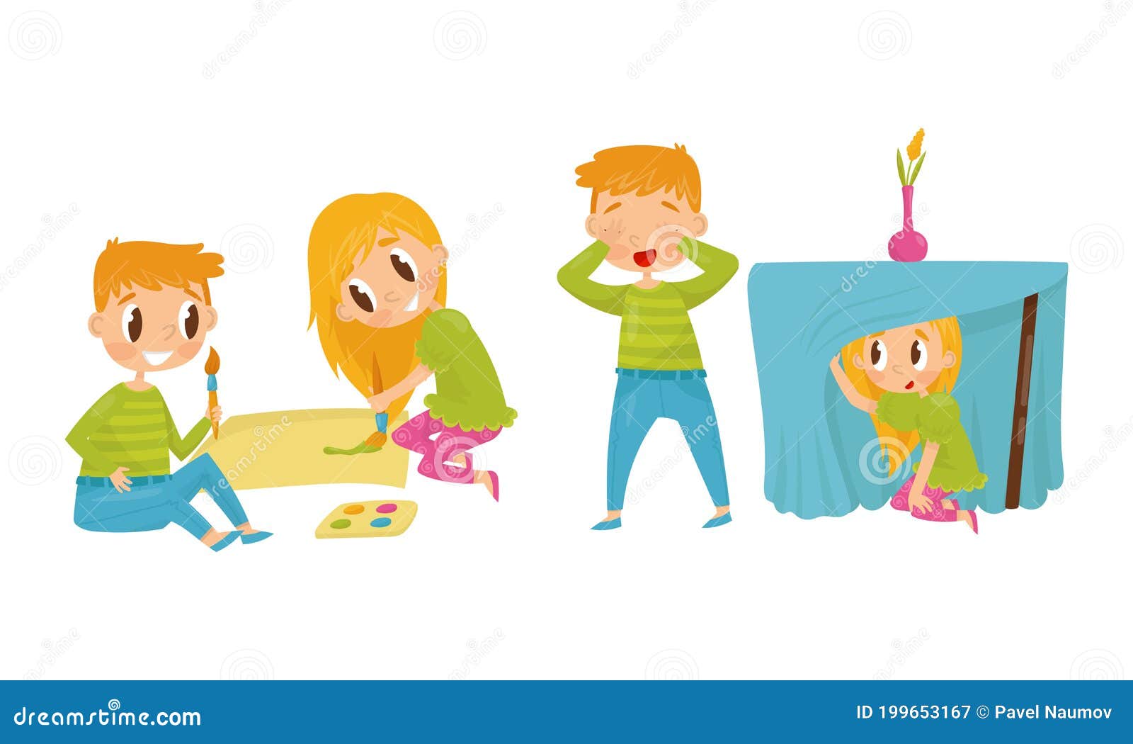 Hide And Seek Vector Icon On White Background Flat Vector Hide And Seek Icon Symbol Sign From 0363