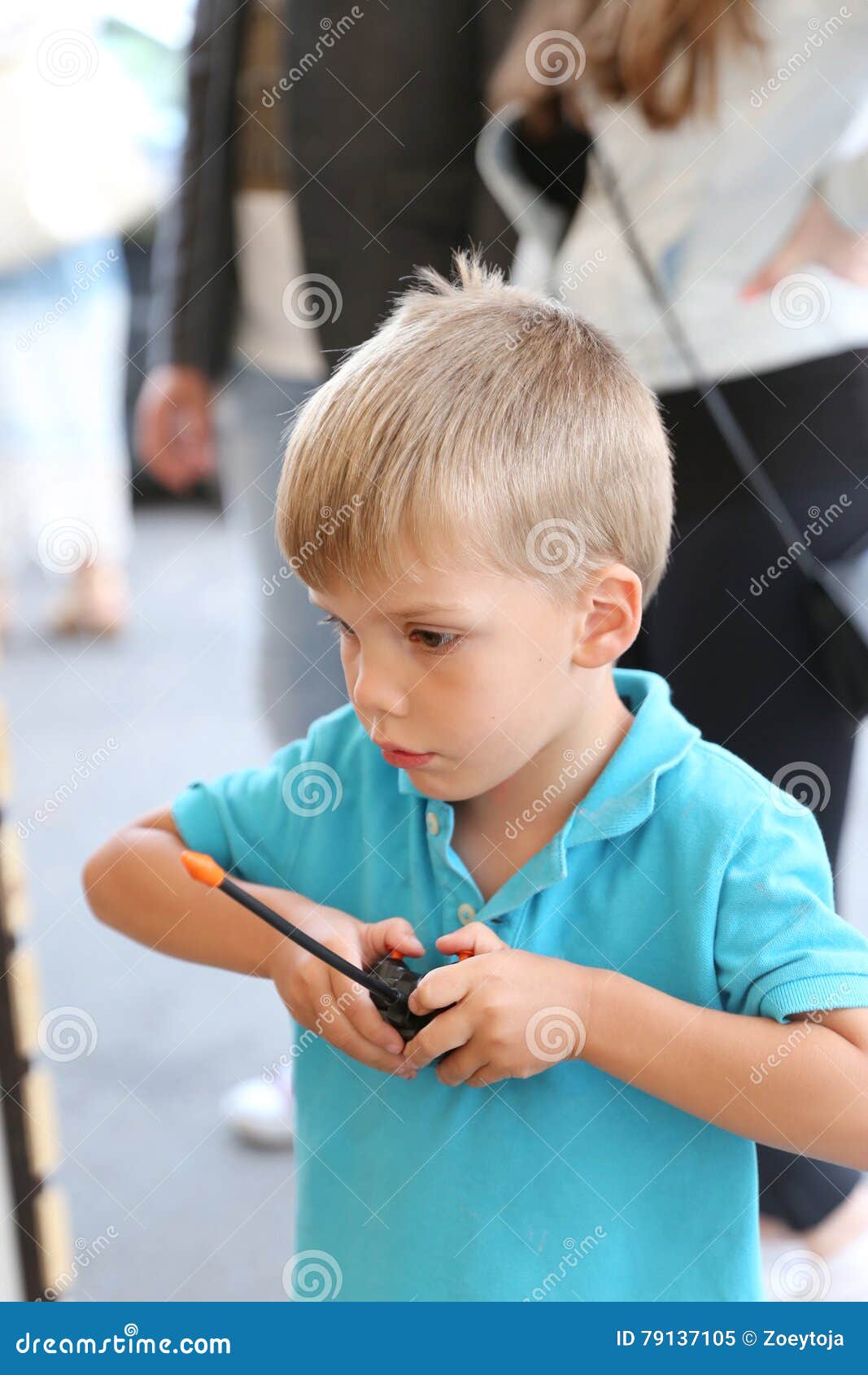 Little Boy Holding a Gaming Controller Stock Image - Image of hobby ...