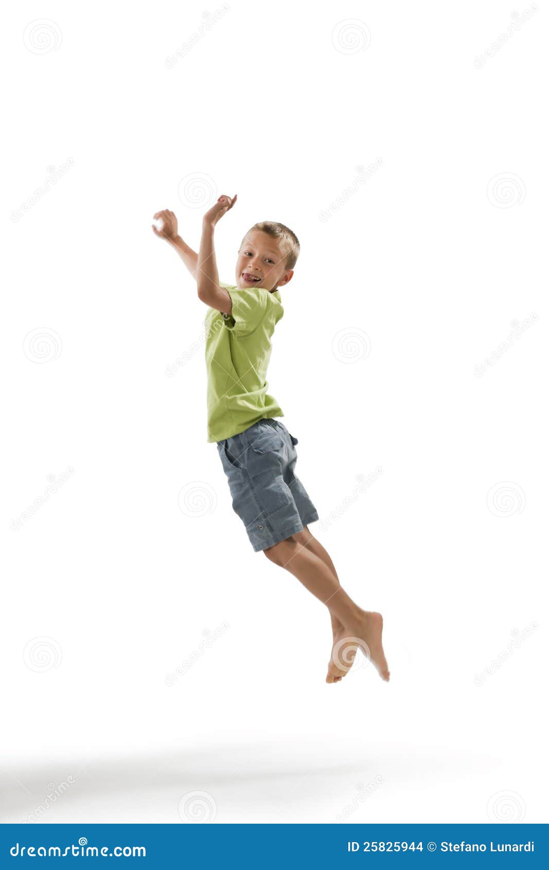 Little boy jumping stock photo. Image of children, person - 25825944