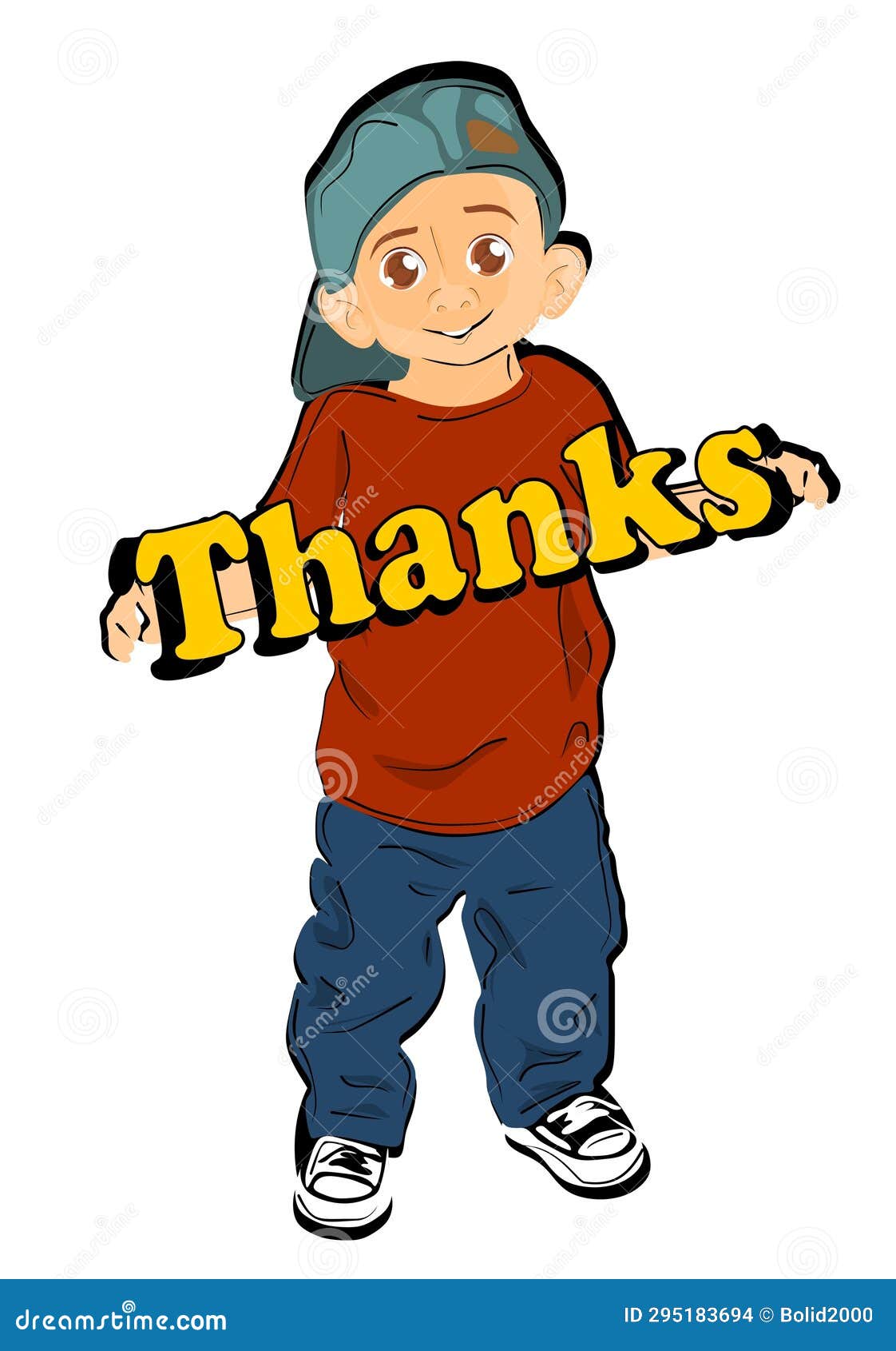 I sad thanks stock illustration. Illustration of adult - 295183694