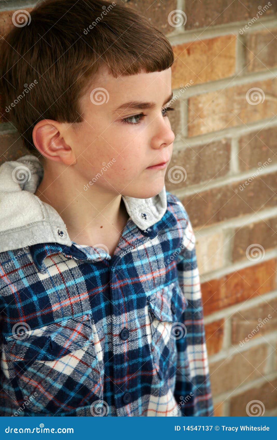 Little Boy with Long Eyelashes Stock Image - Image of waiting, outdoors ...
