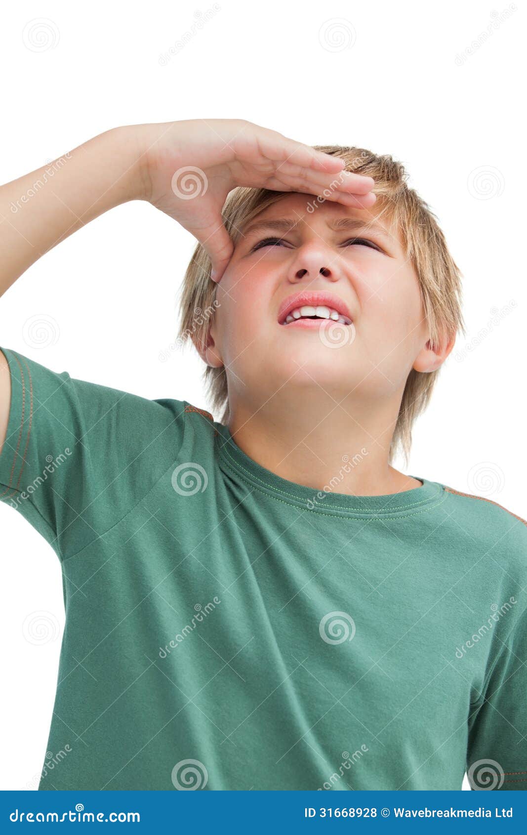 Little boy looking up stock photo. Image of eyes, straining - 31668928