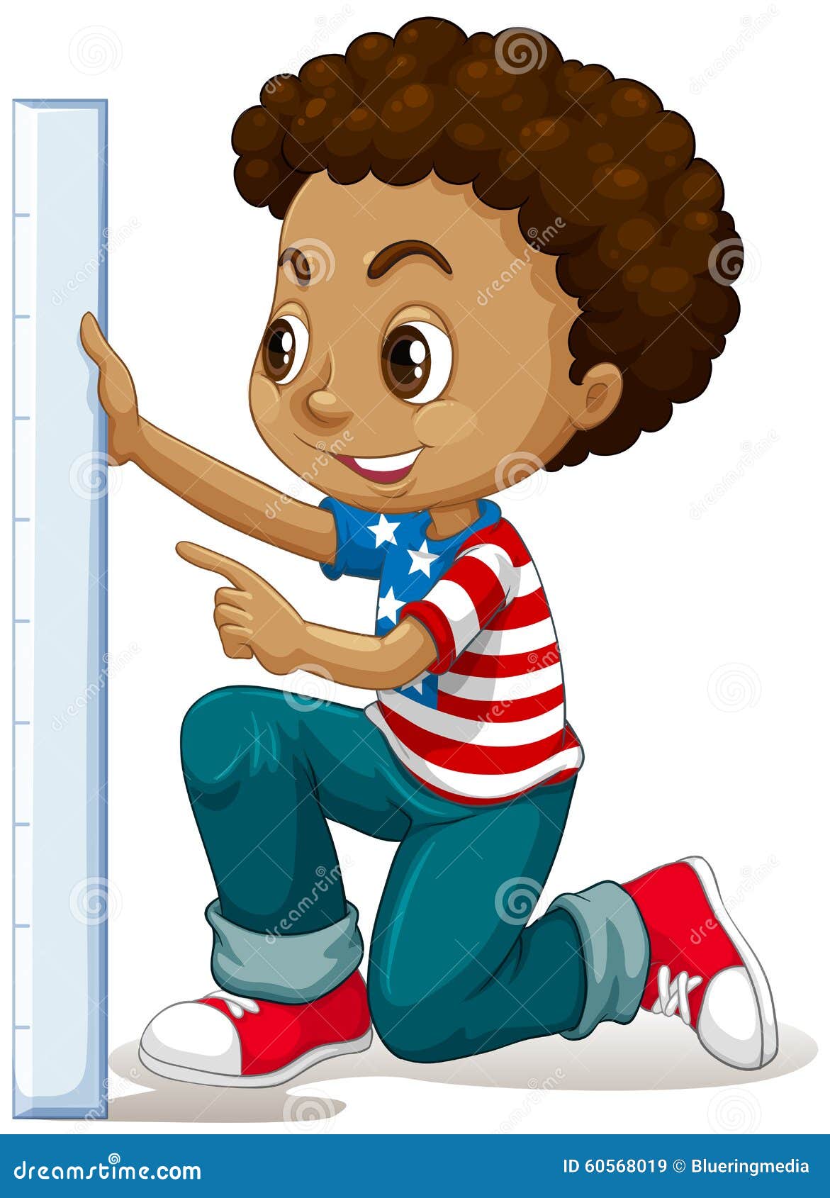 Measuring Ruler Cartoon Character Stock Photo | CartoonDealer.com #38075928