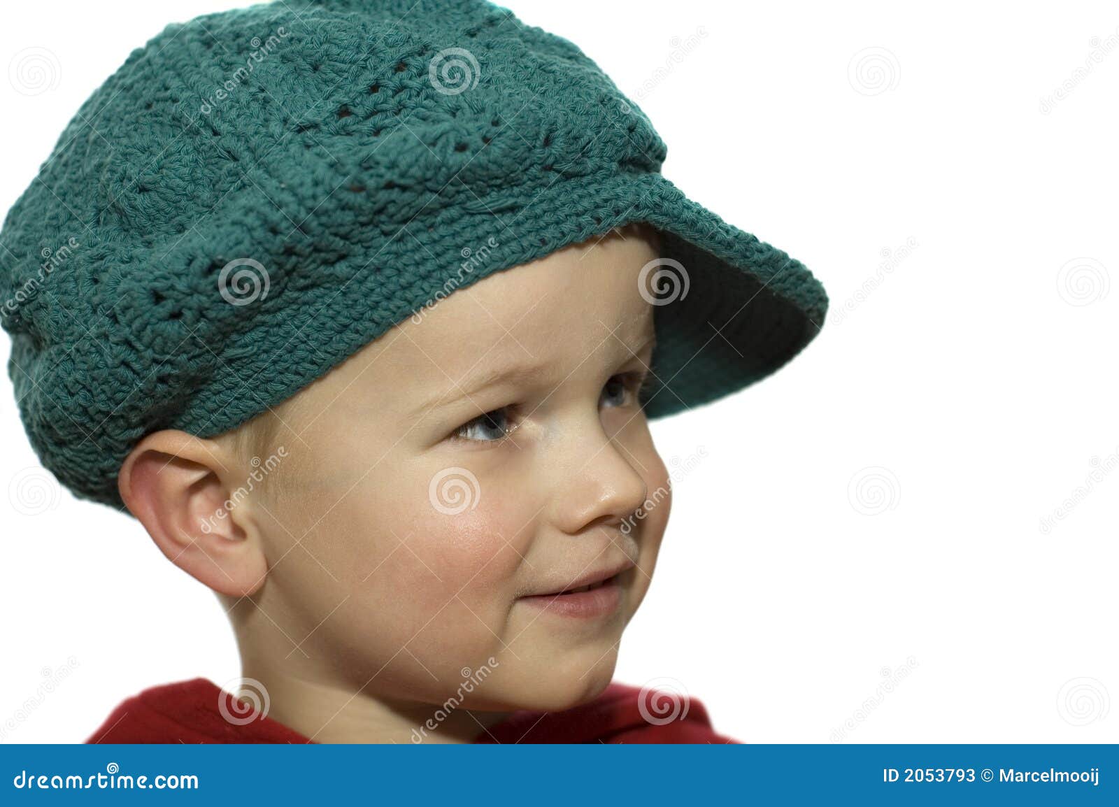 Little Boy mit Hut 5 stockbild. Bild von spielerisch, vertrauen - 2053793