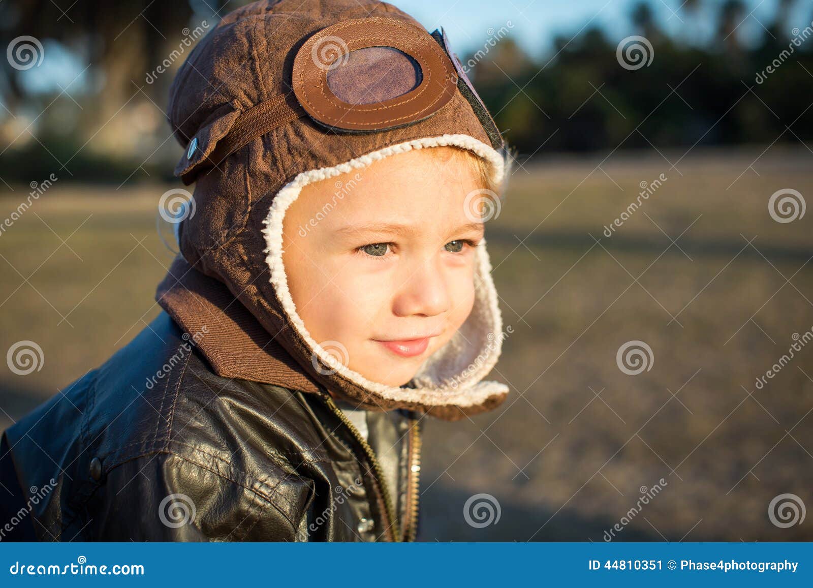 Little boy pilot stock image. Image of single, cute, little - 44810351