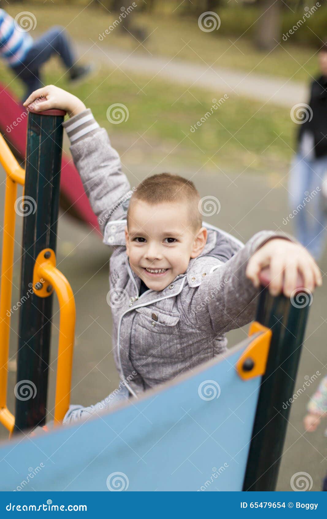 Little boy at playground stock photo. Image of outdoor - 65479654