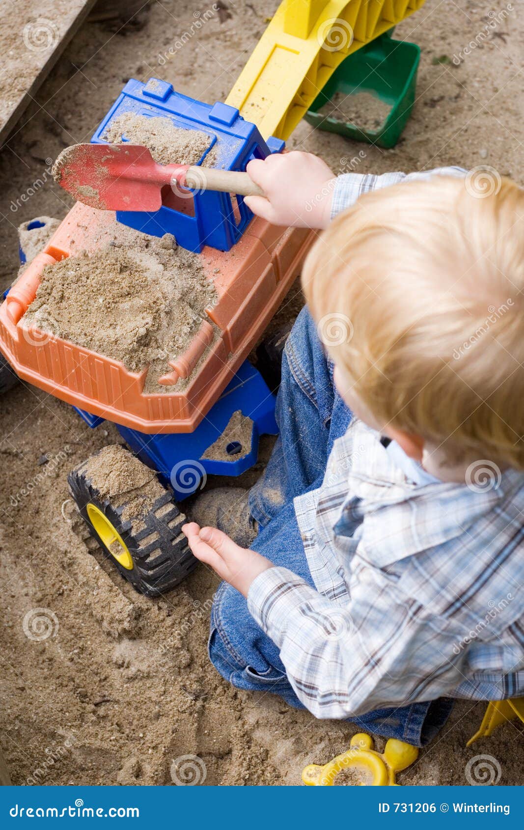 Little Boy Playing stock photo. Image of cute, elementary - 731206