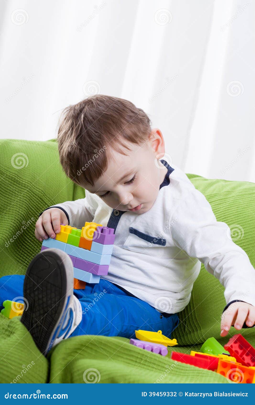 Little boy playing stock photo. Image of small, growth - 39459332