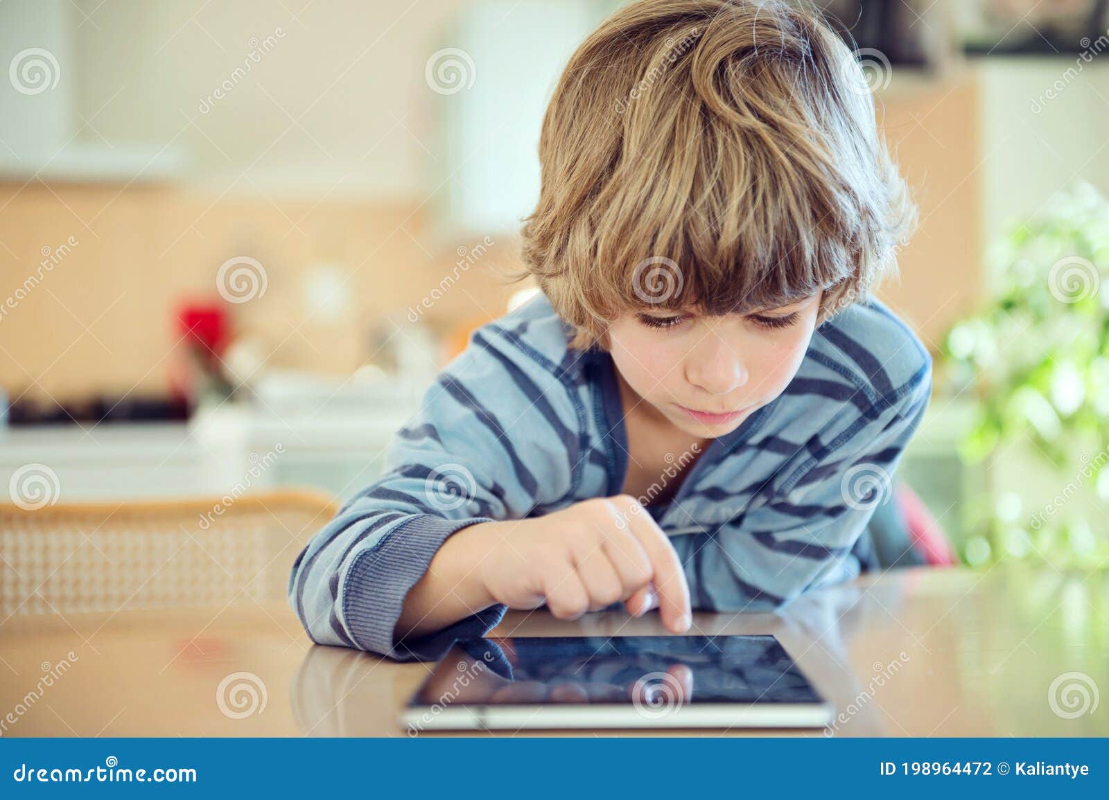 Children Using Digital Technology Stock Photo - Image of techology ...