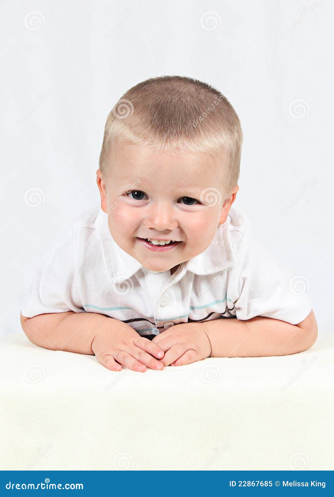 Little Boy Posing with Smile Stock Image - Image of closeup, laughing ...