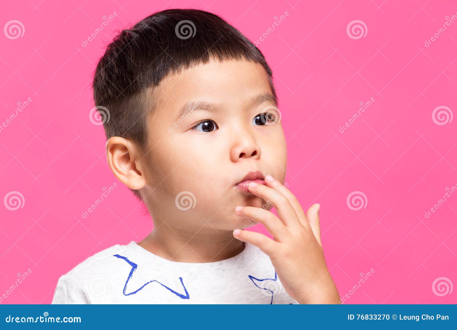 Little boy pout his lip stock photo. Image of background - 76833270
