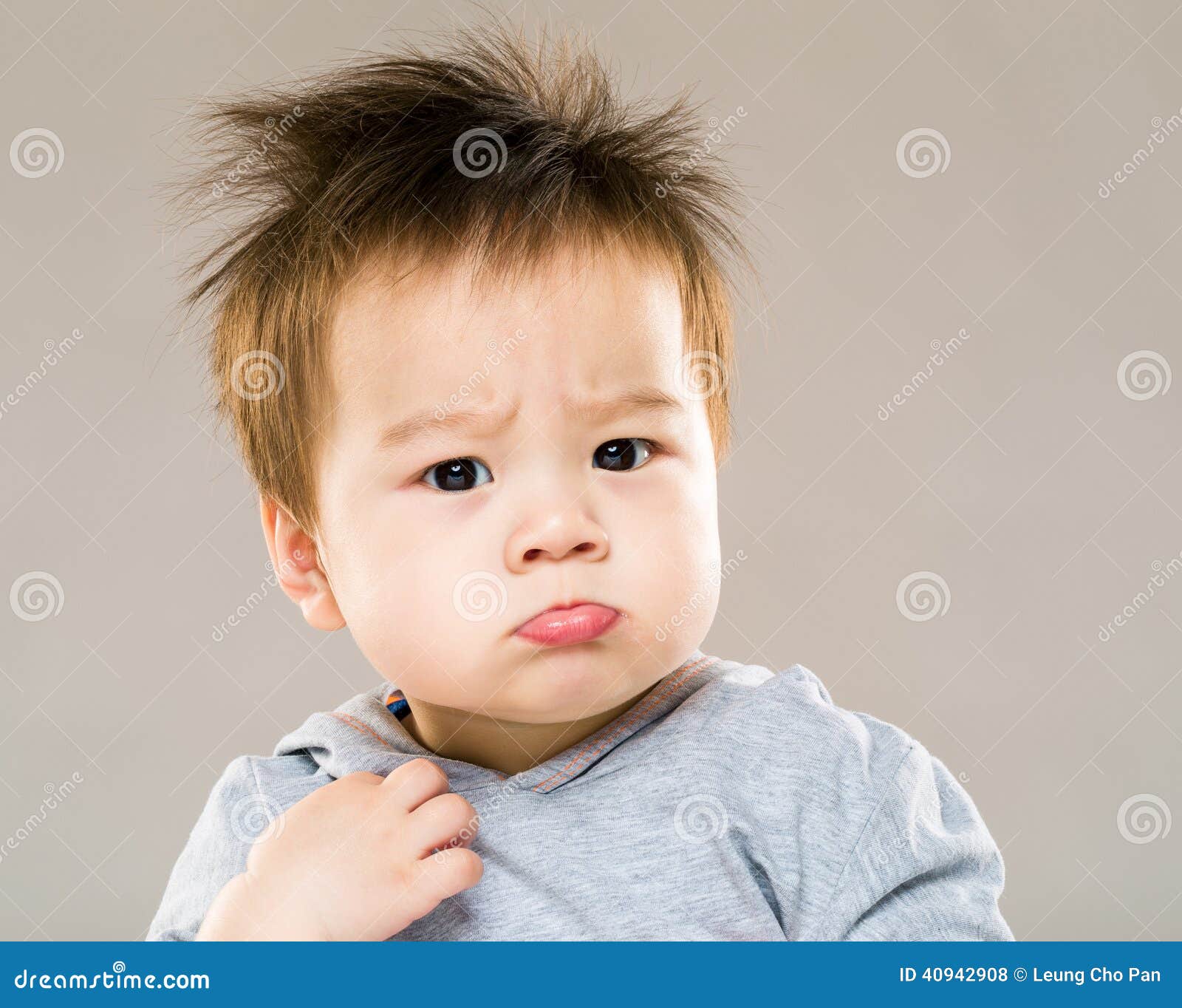 Pouting Baby Boy