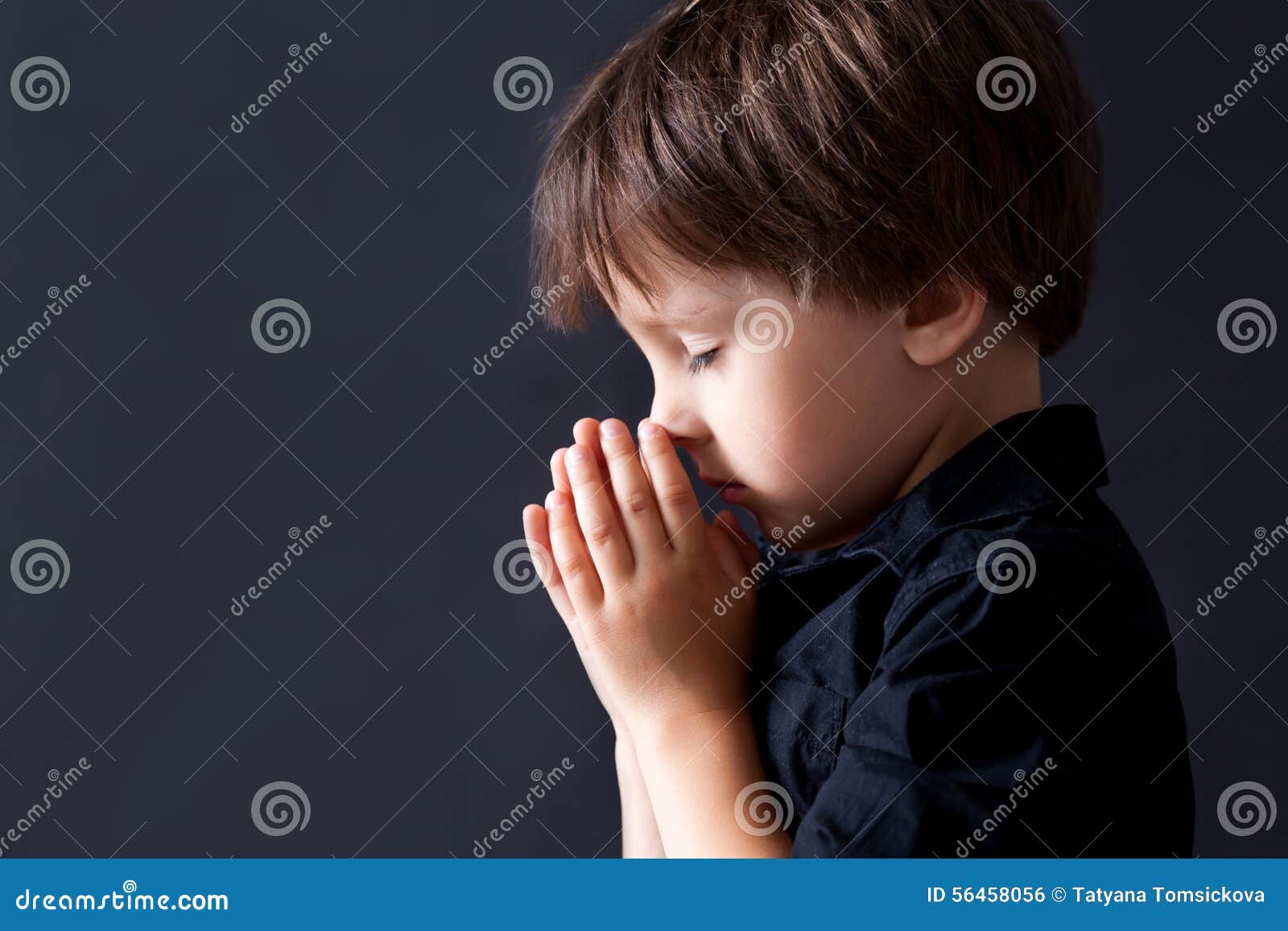 Kids Praying Background