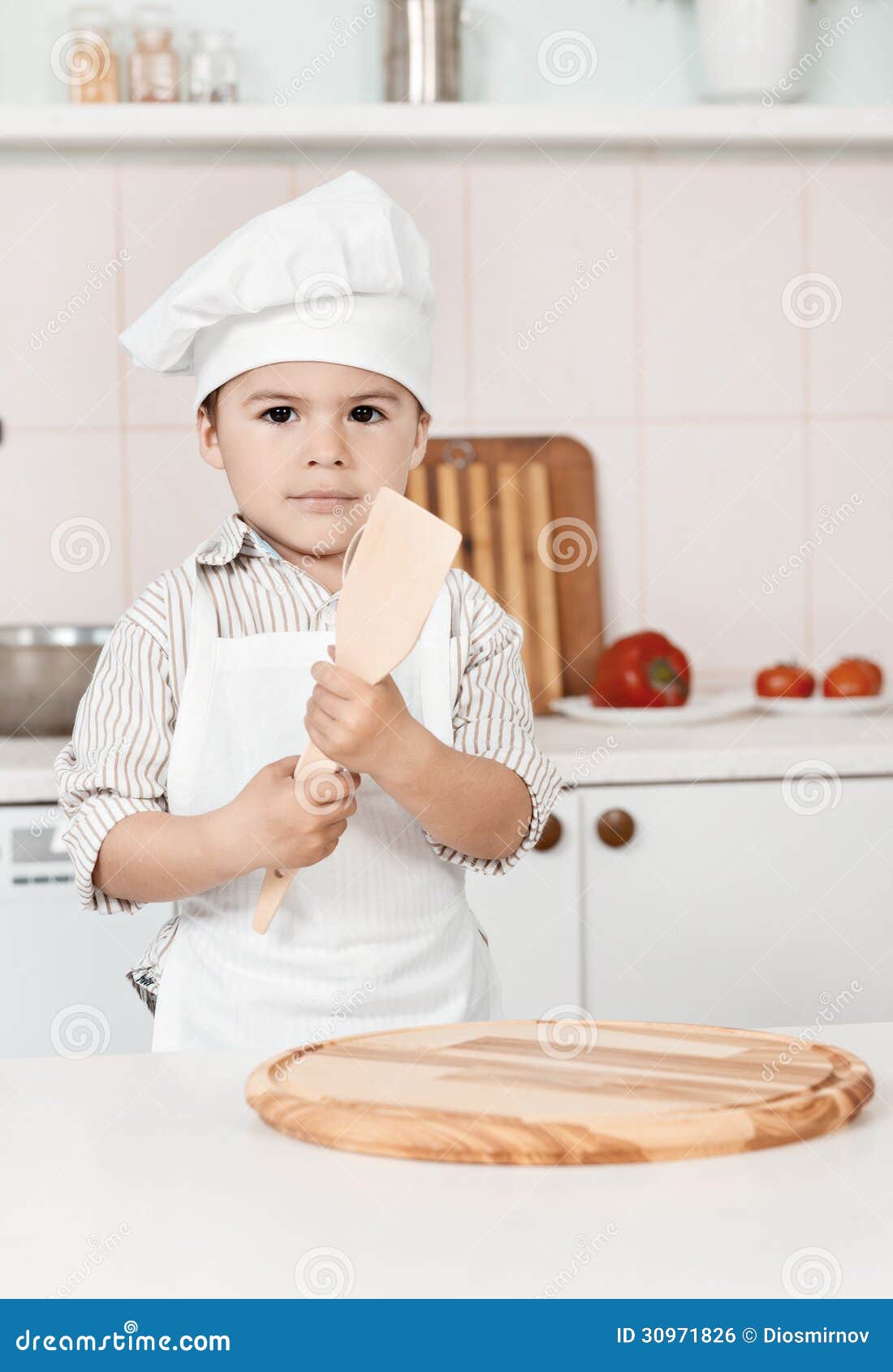 Little boy preparing dough stock photo. Image of nutrition - 30971826