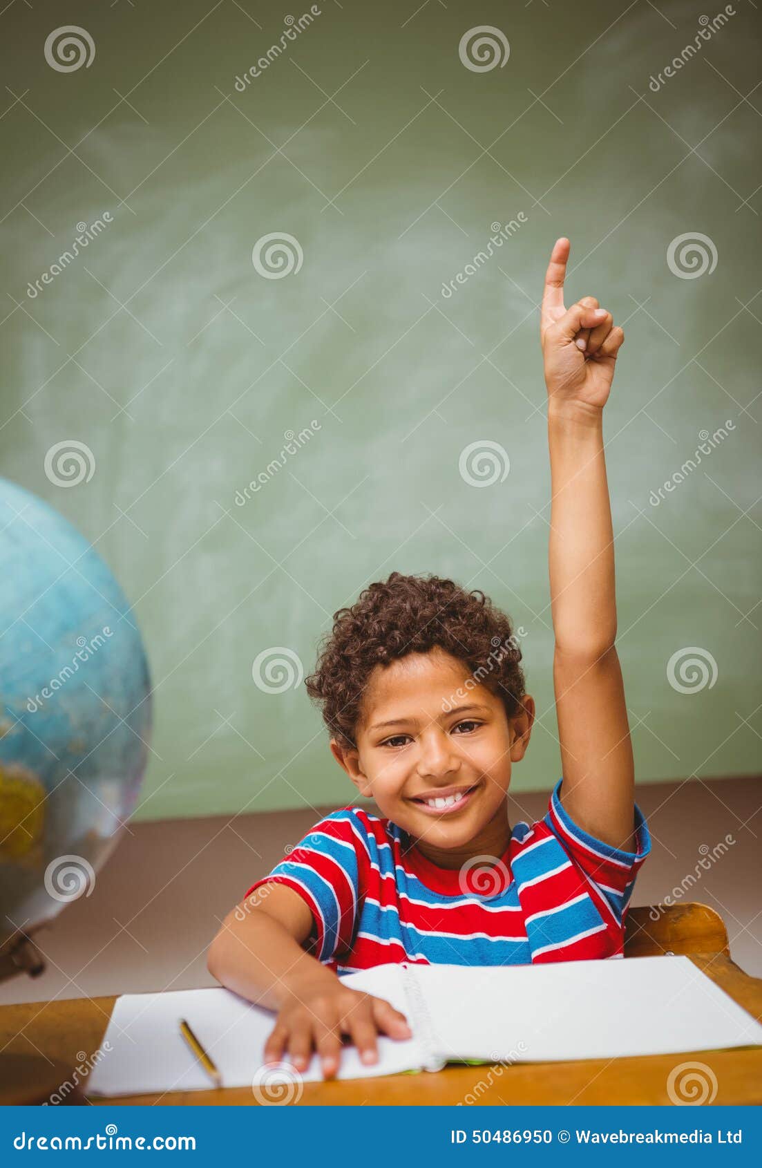 Little Boy Raising Hand in Classroom Stock Photo - Image of answer ... Little Boy Raising Hand in Classroom Stock Photo - Image of answer ...