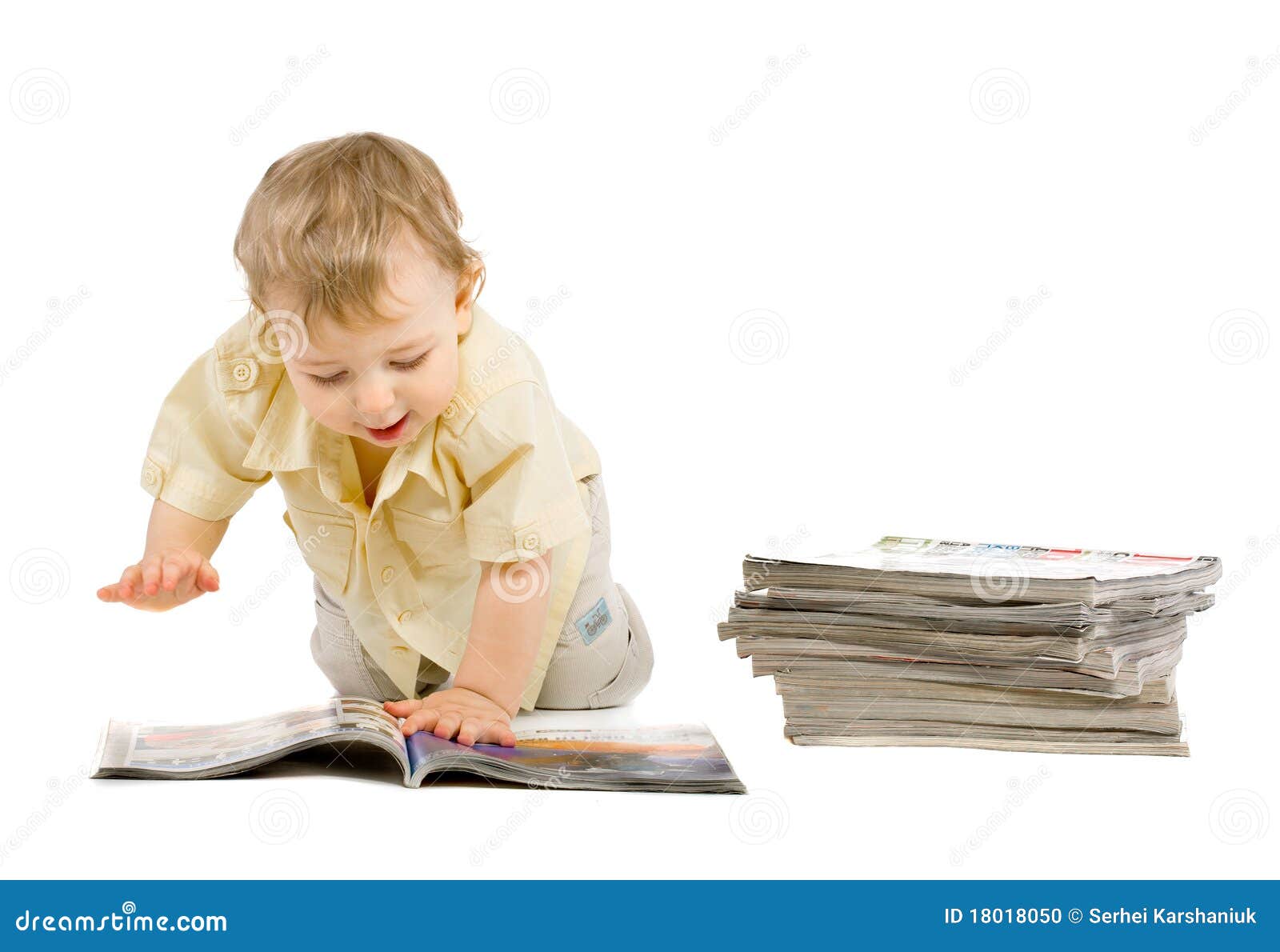 The Little Boy Reads Magazine Stock Photo - Image of knowledge, child ... The Little Boy Reads Magazine Stock Photo - Image of knowledge, child ...