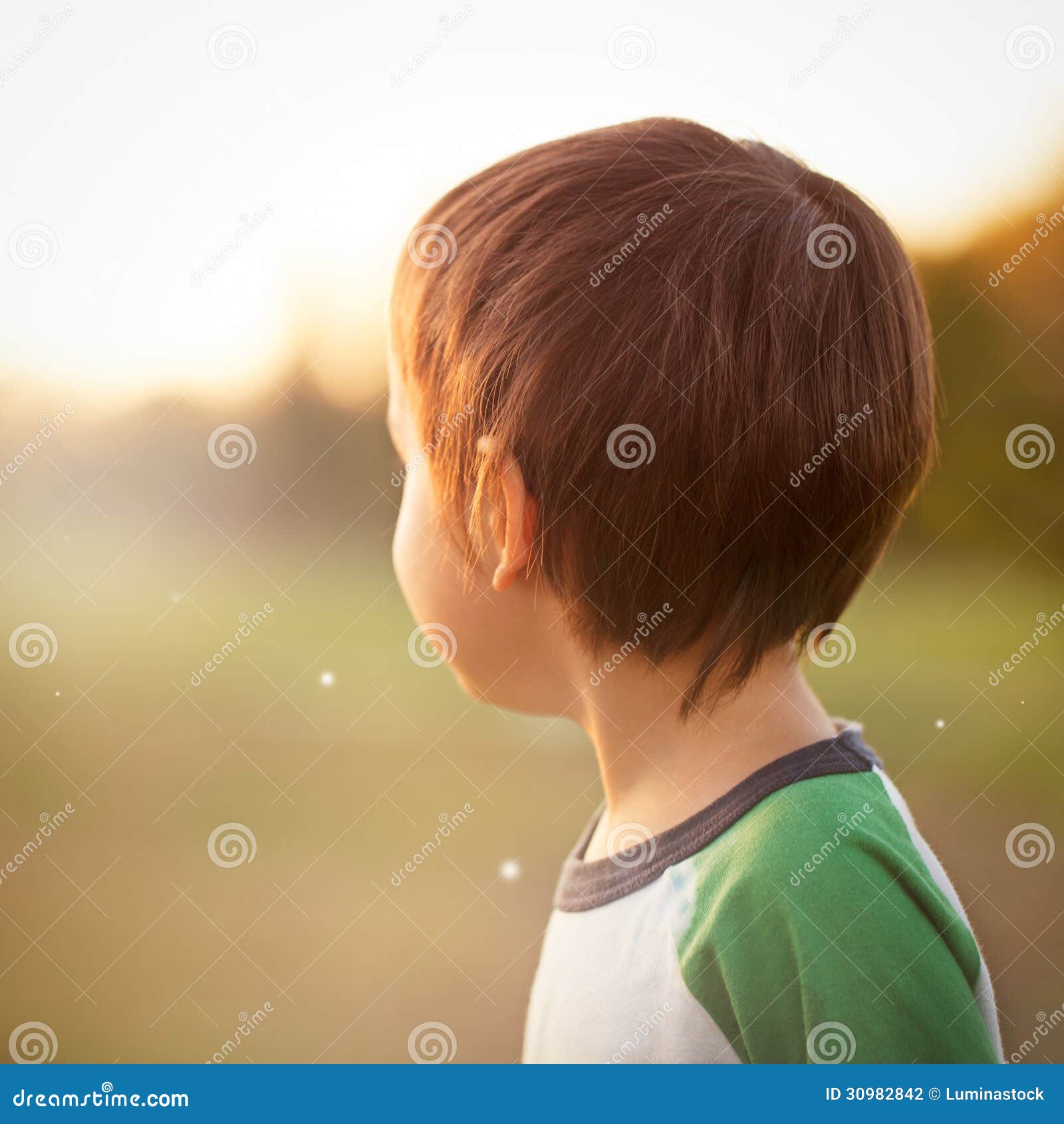 Little Boy s Portrait stock photo. Image of looking, space - 30982842