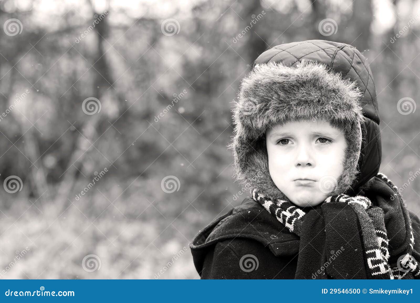 Little Boy with Sad Bottom Lip Stock Photo - Image of innocent, grumpy ...