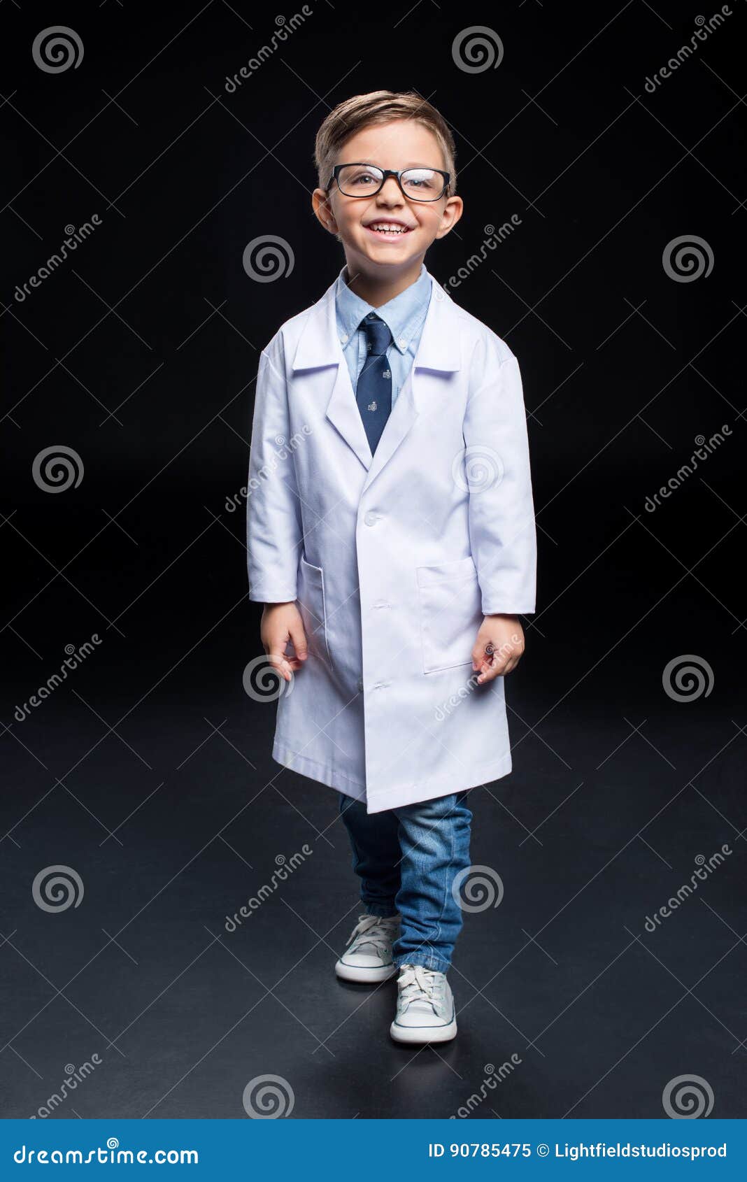 Little boy scientist stock image. Image of childhood - 90785475
