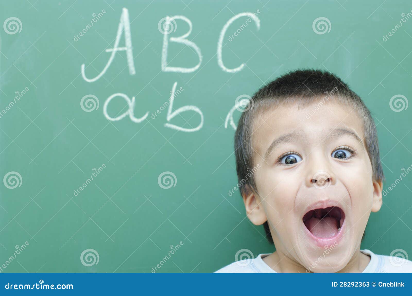 Little Boy Screaming stock image. Image of education - 28292363